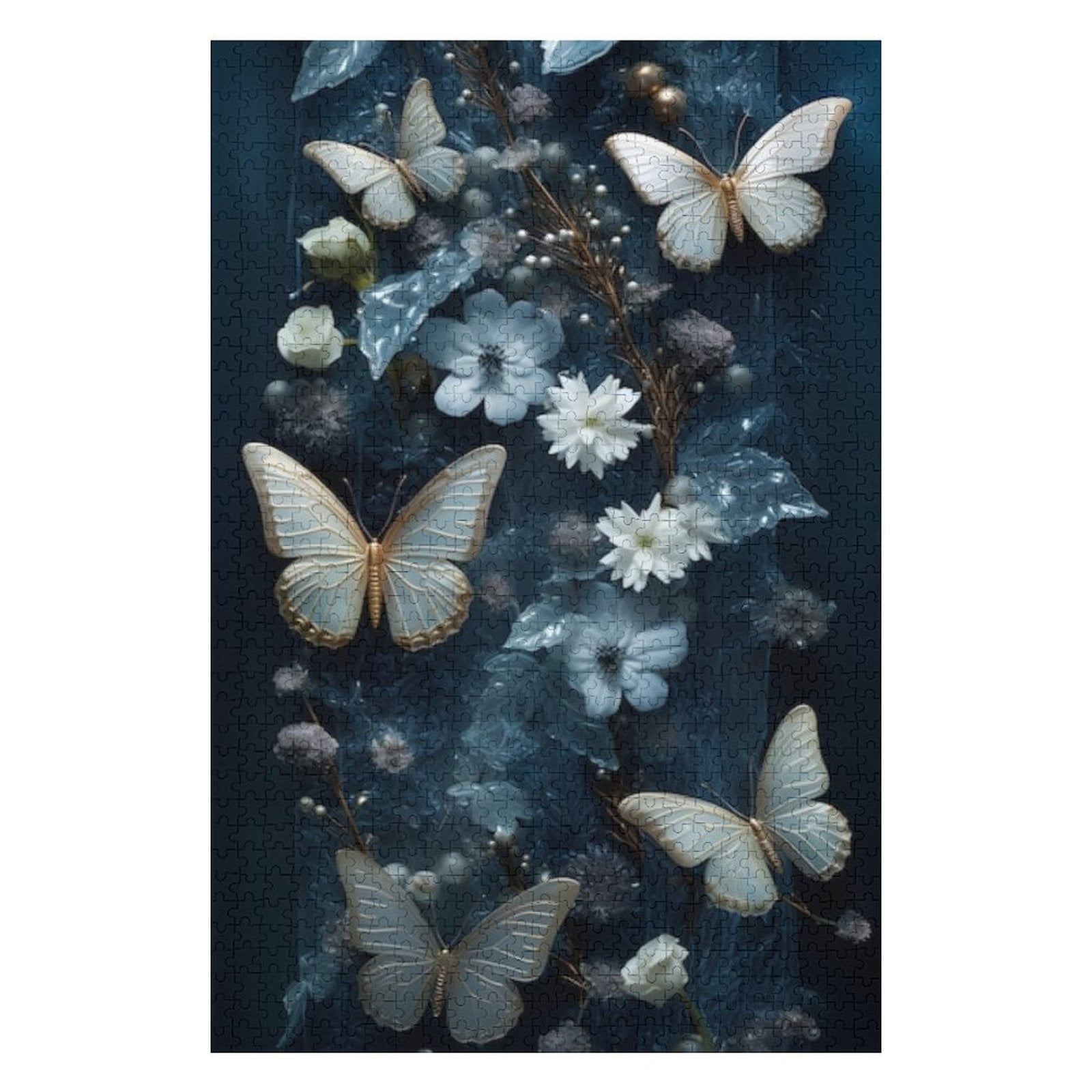 Puzzles for Adults 500 Pieces - Butterfly With Beautiful Wings ...