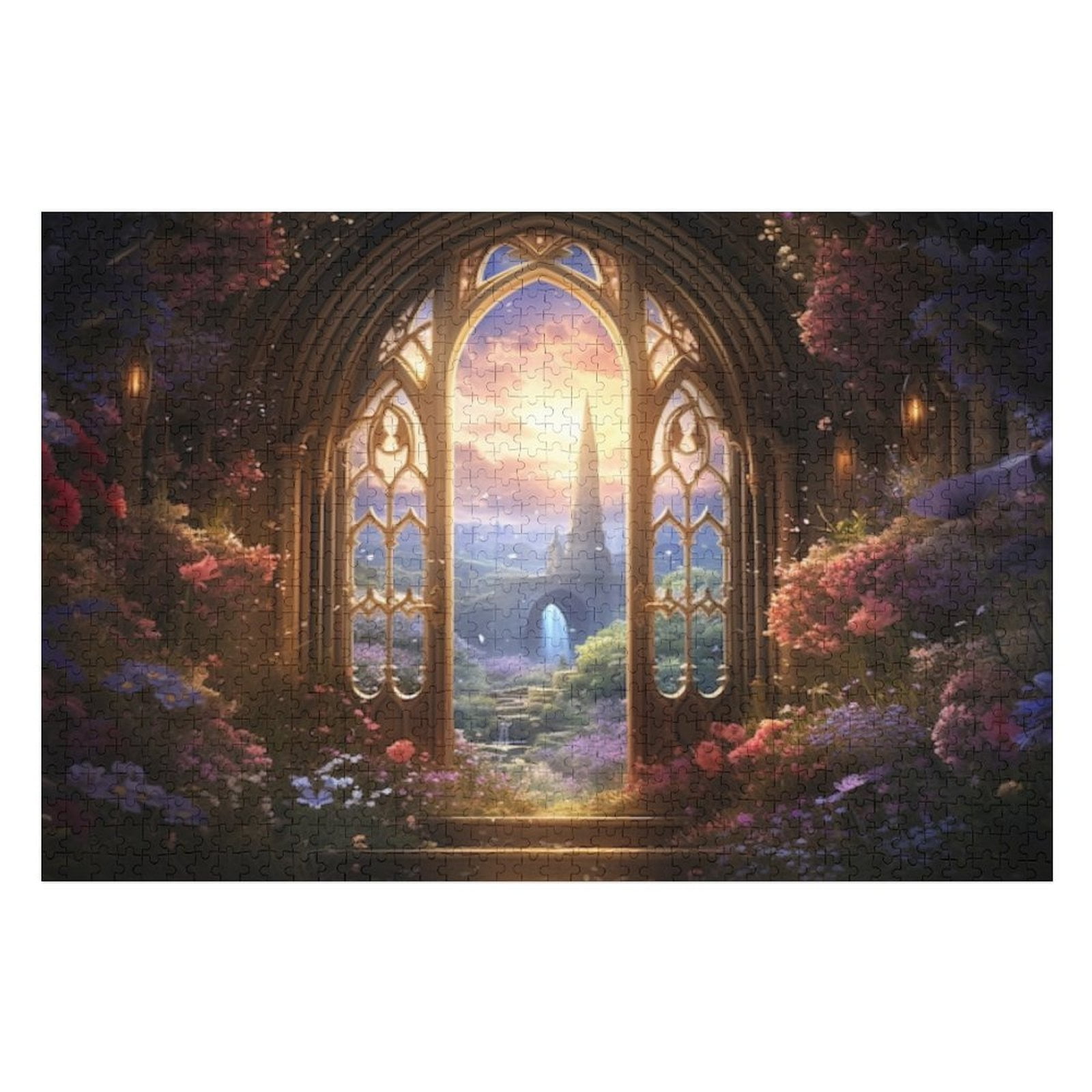 Puzzles for Adults 500 Pieces - Door Stretching Into Fantasy World ...
