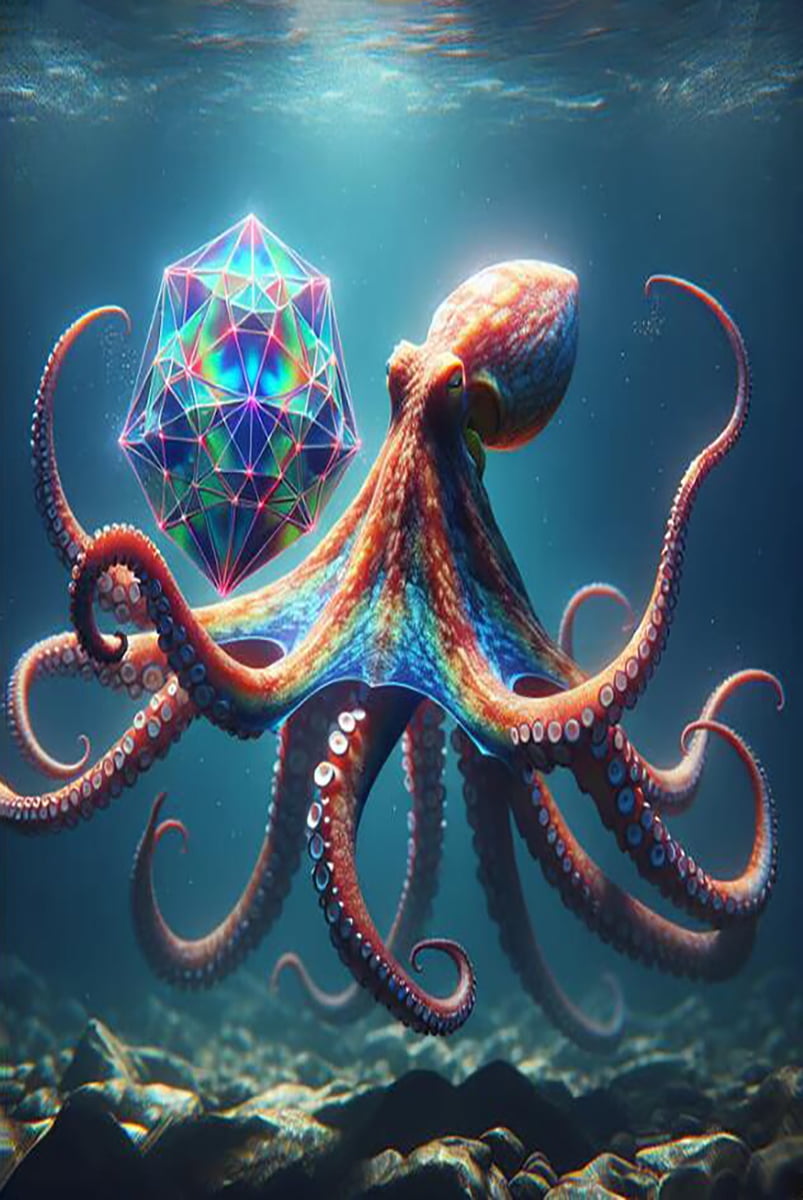 Puzzles for Adults 500 Pieces Octopus in Colorful Wooden Jigsaw Puzzle ...