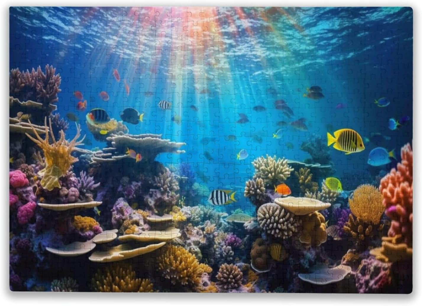Puzzles for Adults Ocean Underwater Coral Reef Under The Sea Cave ...