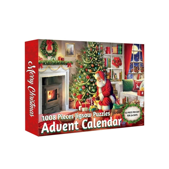 Puzzles Christmas Eve 1008 Pieces Puzzle Christmas Scene Puzzles 24 ...