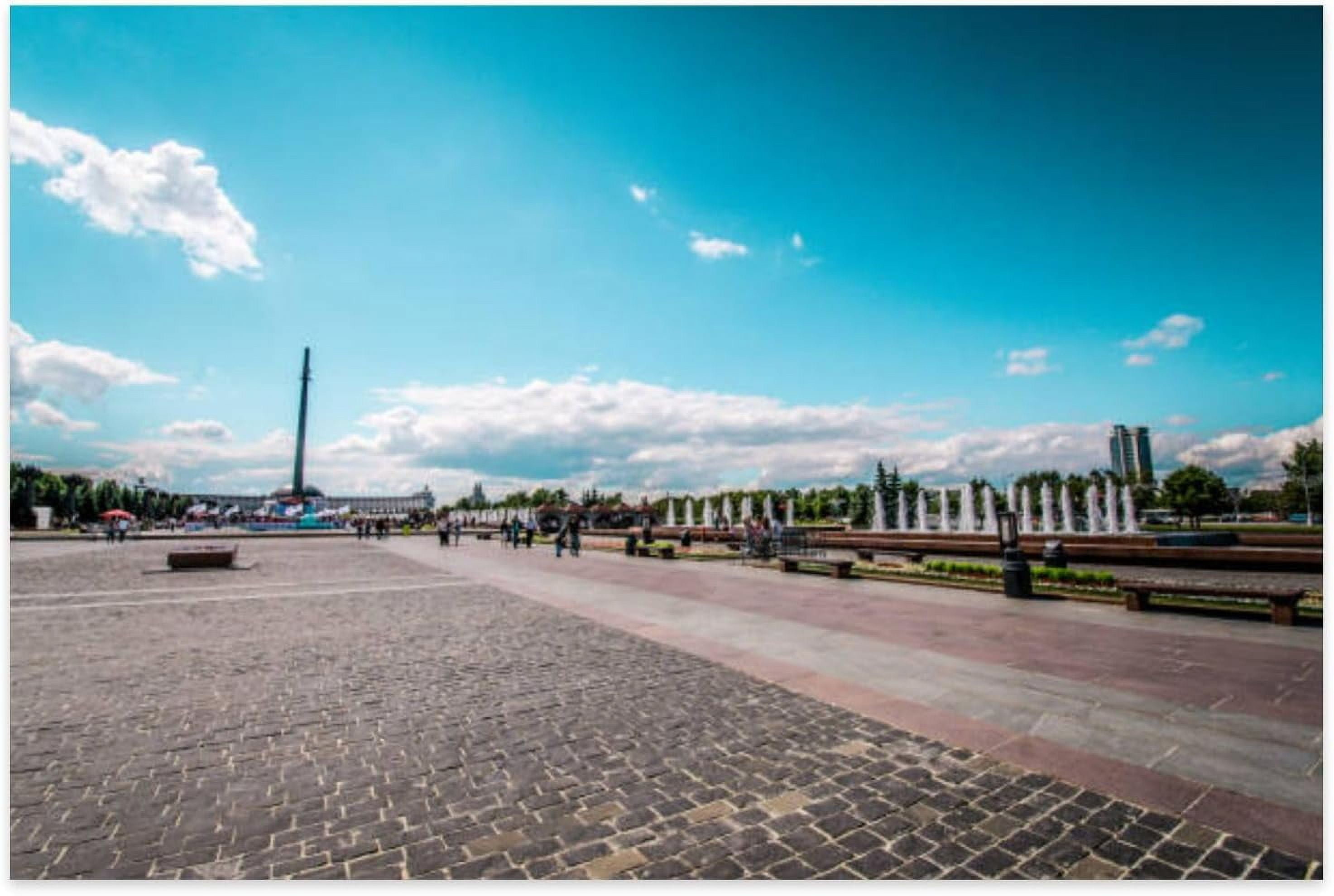 Puzzles For Adults 300 Pieces Funny Pobedy Square Moscow Russia Moscow ...