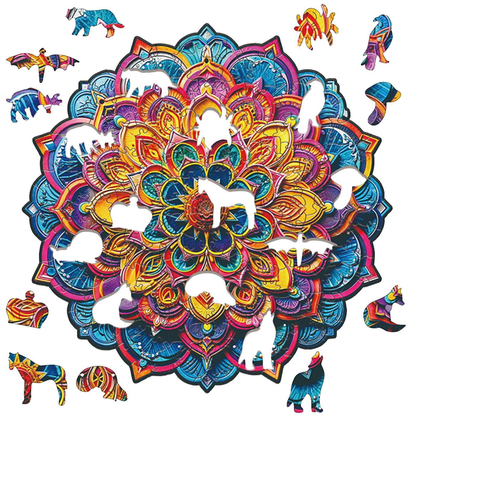 Puzzles For Toddlers Ages 4-6 Educational Alien Animal Puzzle Toy ...