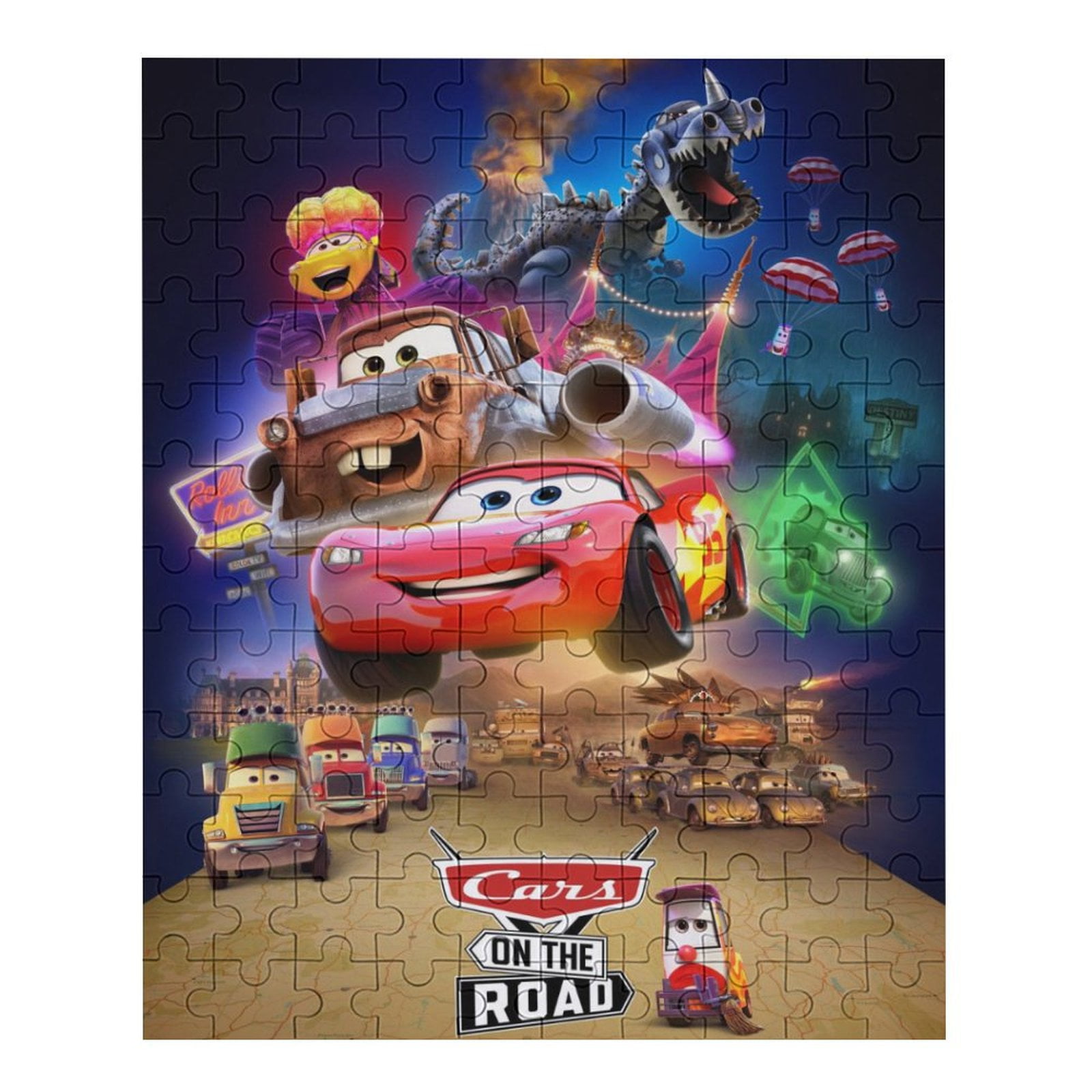 Puzzles Gifts Lightning Mcqueen Wooden Puzzle Novelty Jigsaw Puzzle ...