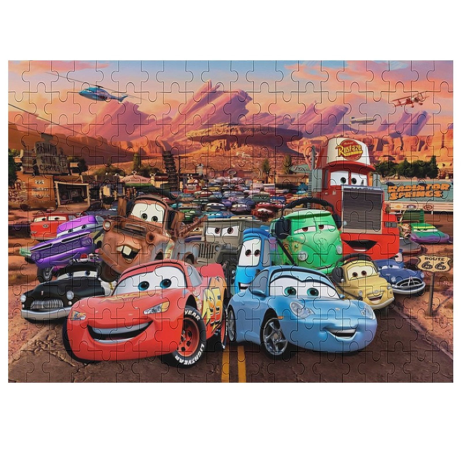 Puzzles Gifts Lightning Mcqueen Wooden Puzzle Novelty Jigsaw Puzzle ...
