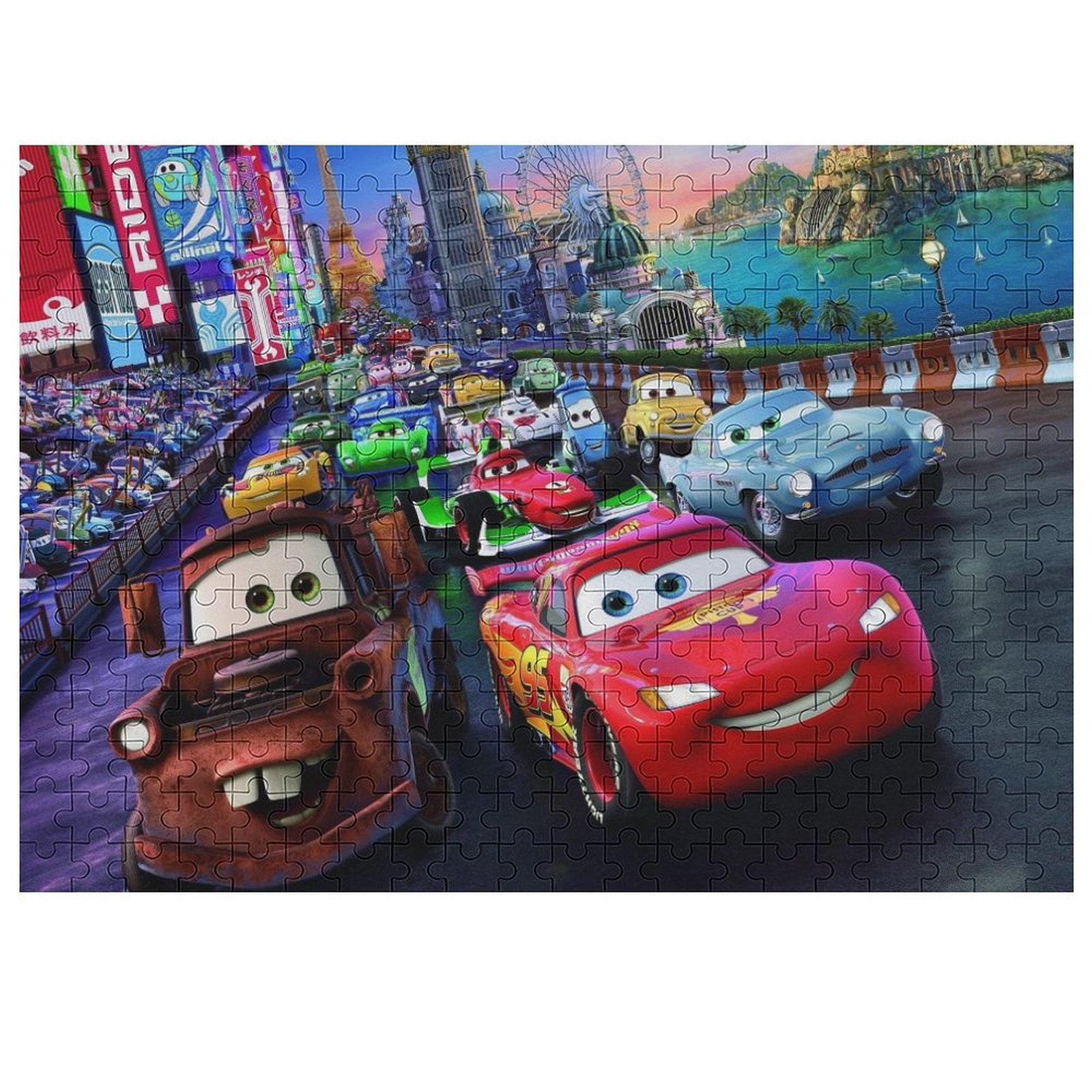 Puzzles Gifts Lightning Mcqueen Wooden Puzzle Novelty Jigsaw Puzzle ...