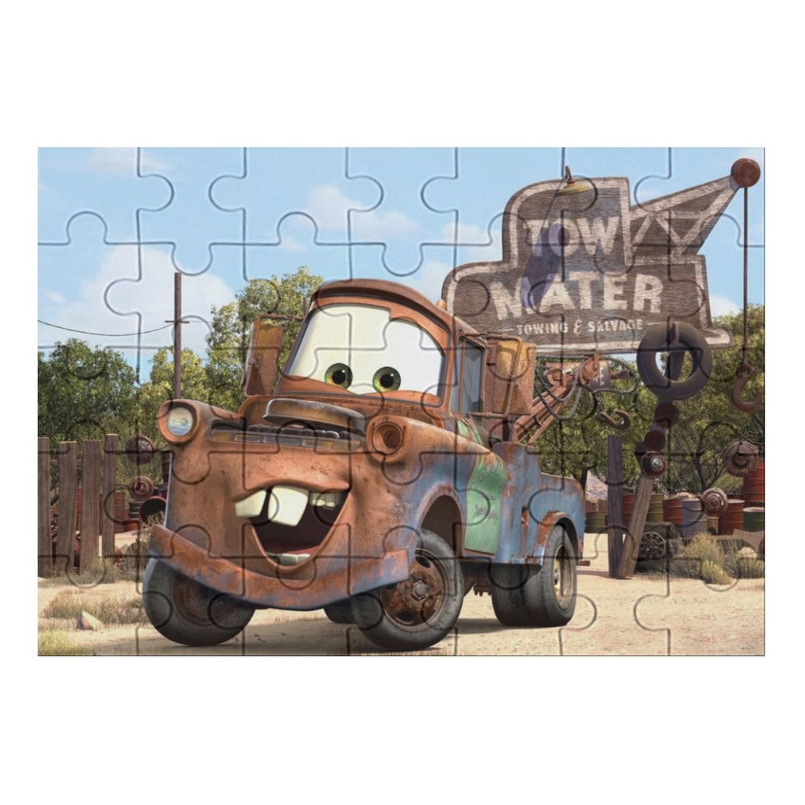 Puzzles Gifts Lightning Mcqueen Wooden Puzzle Novelty Jigsaw Puzzle ...