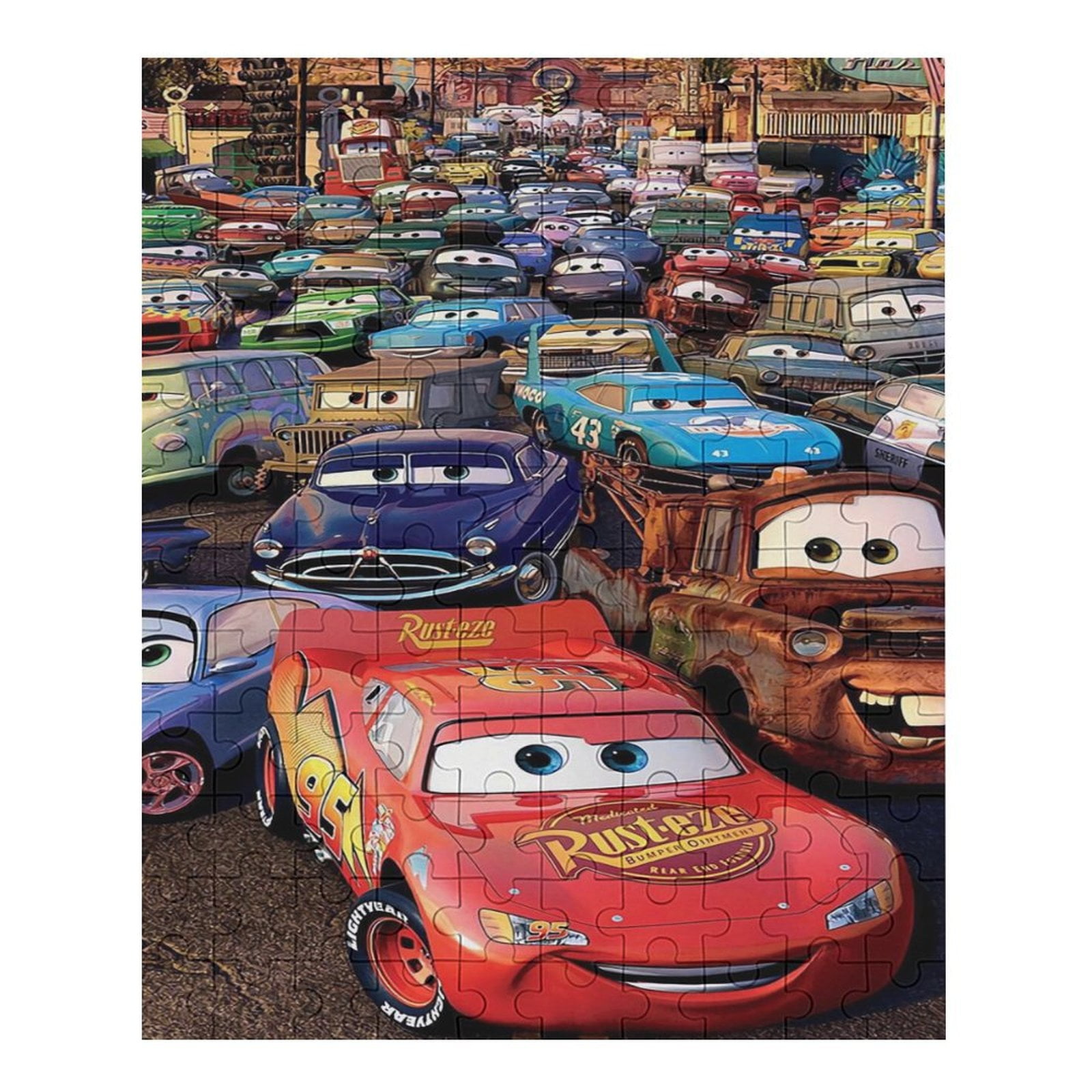 Puzzles Gifts Lightning Mcqueen Wooden Puzzle Novelty Jigsaw Puzzle ...
