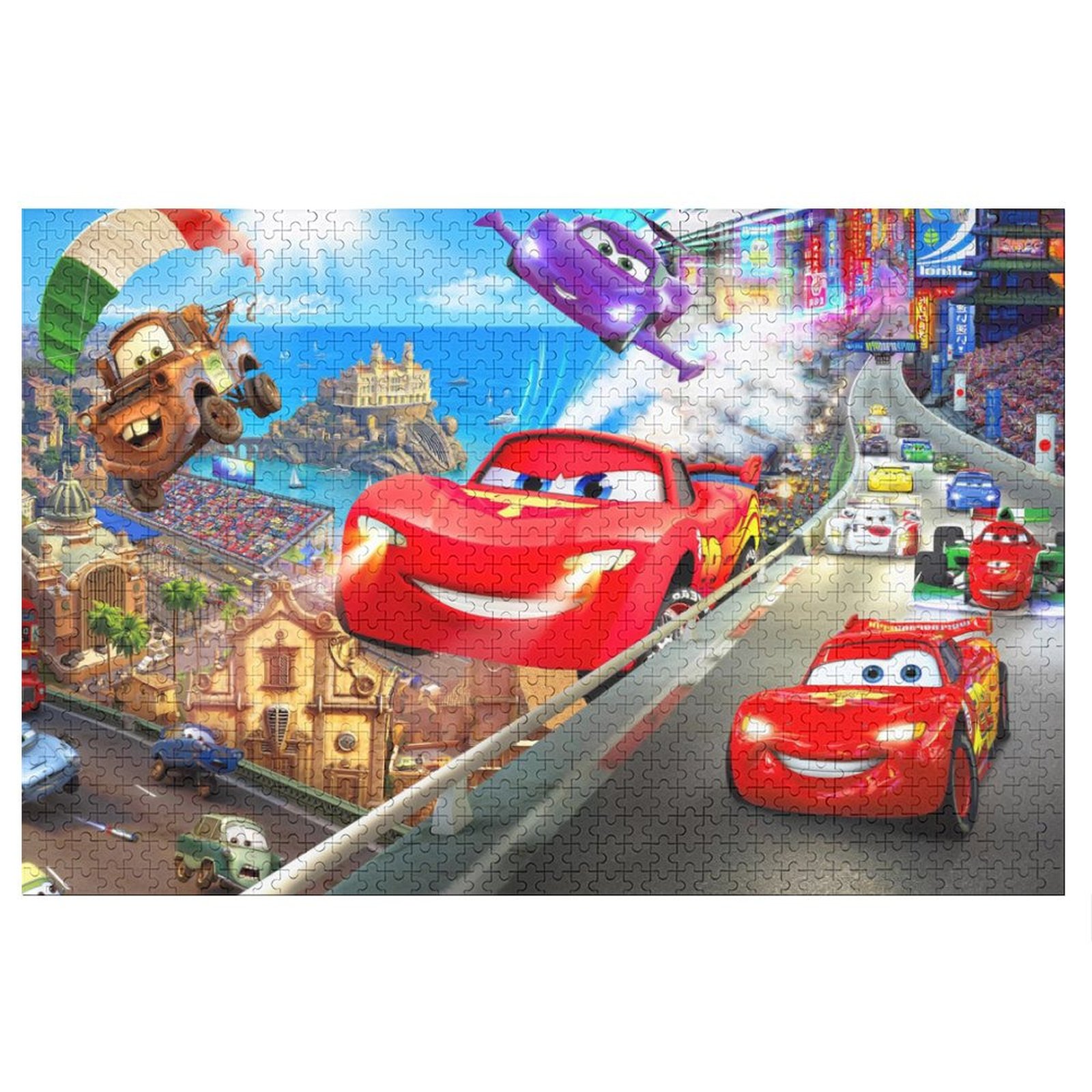 Puzzles Gifts Lightning Mcqueen Wooden Puzzle Novelty Jigsaw Puzzle ...