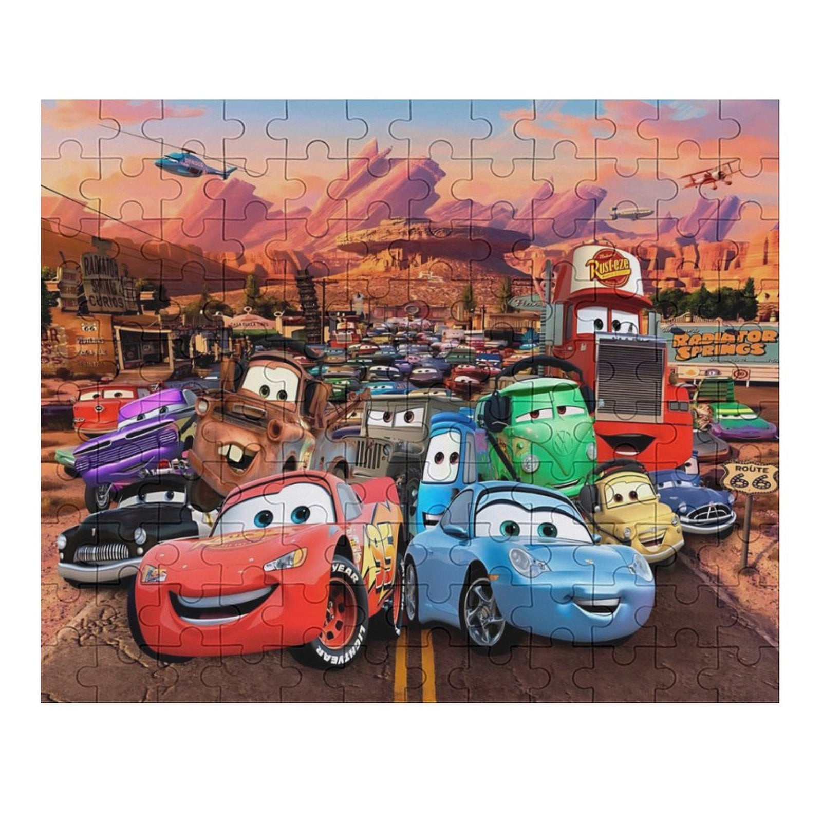 Puzzles Gifts Lightning Mcqueen Wooden Puzzle Novelty Jigsaw Puzzle ...