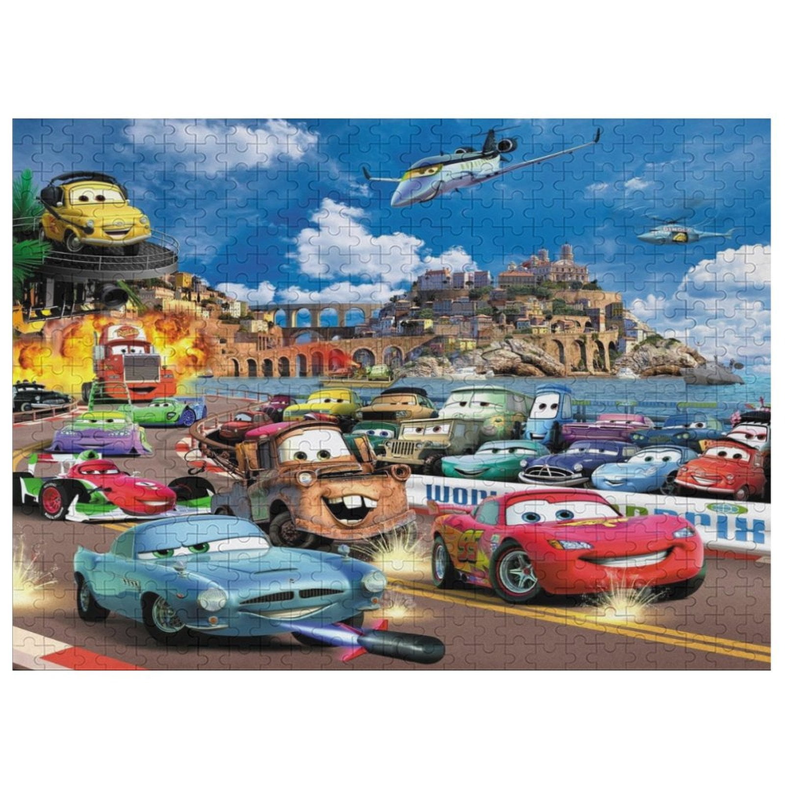 Puzzles Gifts Lightning Mcqueen Wooden Puzzle Novelty Jigsaw Puzzle ...
