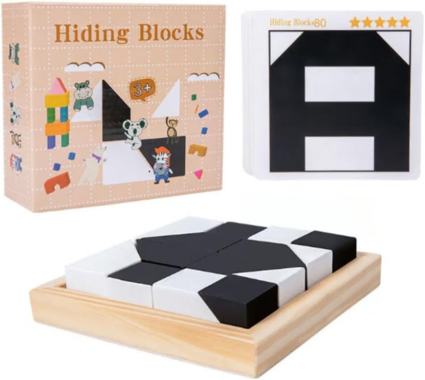 Puzzles Hidden Building Blocks Puzzles Toys,Hidden Building Puzzle ...