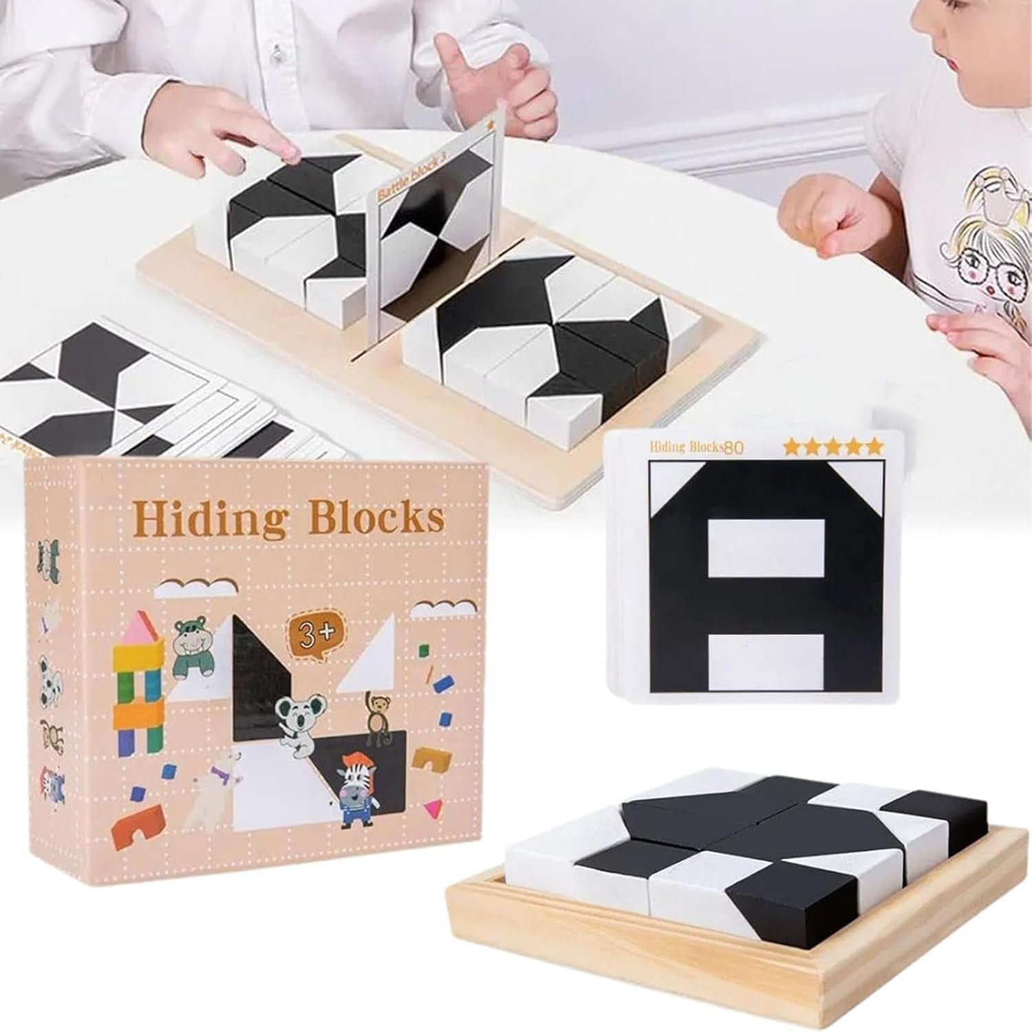 Puzzles Hidden Building Blocks Puzzles Toys, Hidden Building Puzzle ...