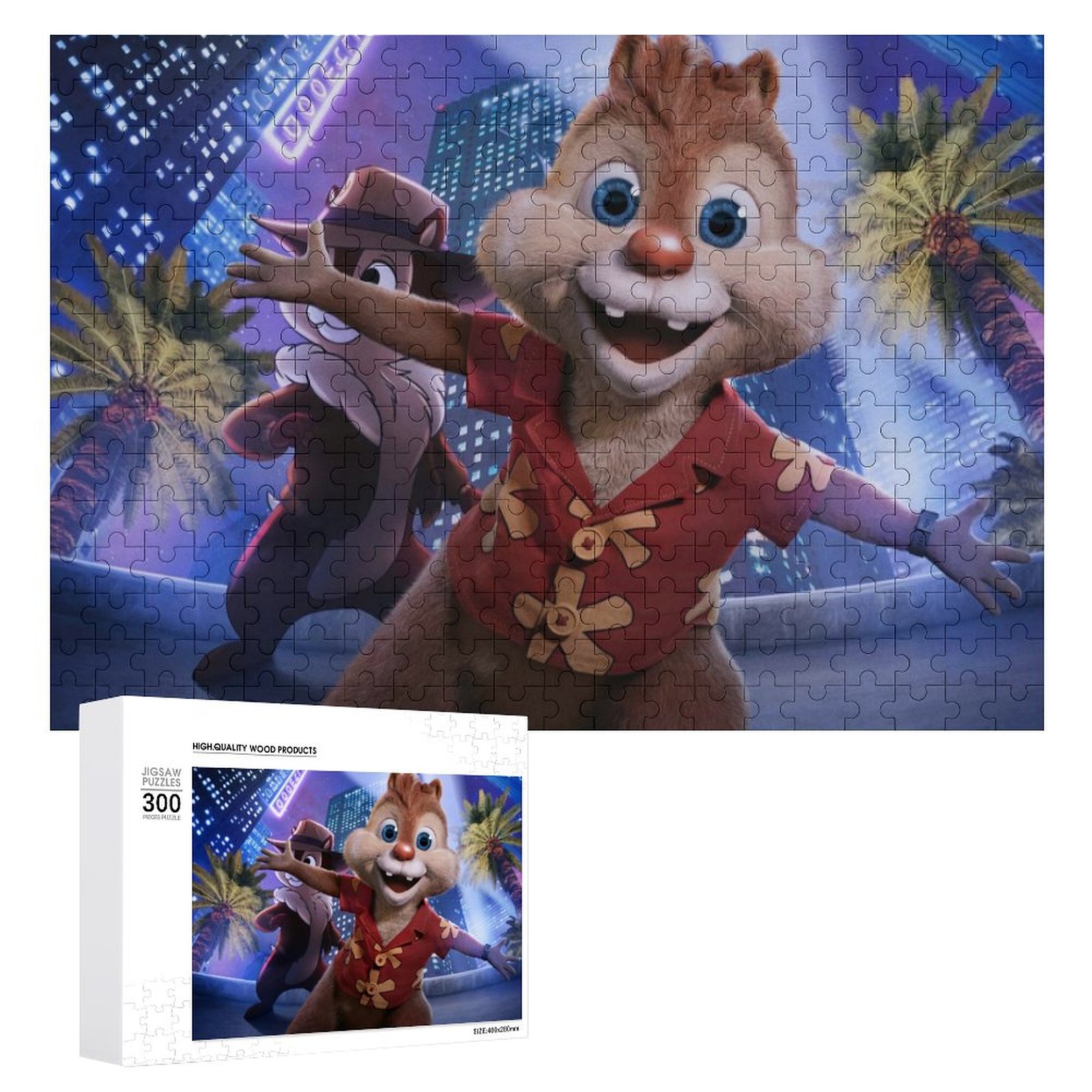 Puzzles for Kids Ages 4-6,Chip 'N Dale Rescue Rangers Group Shot Poster ...