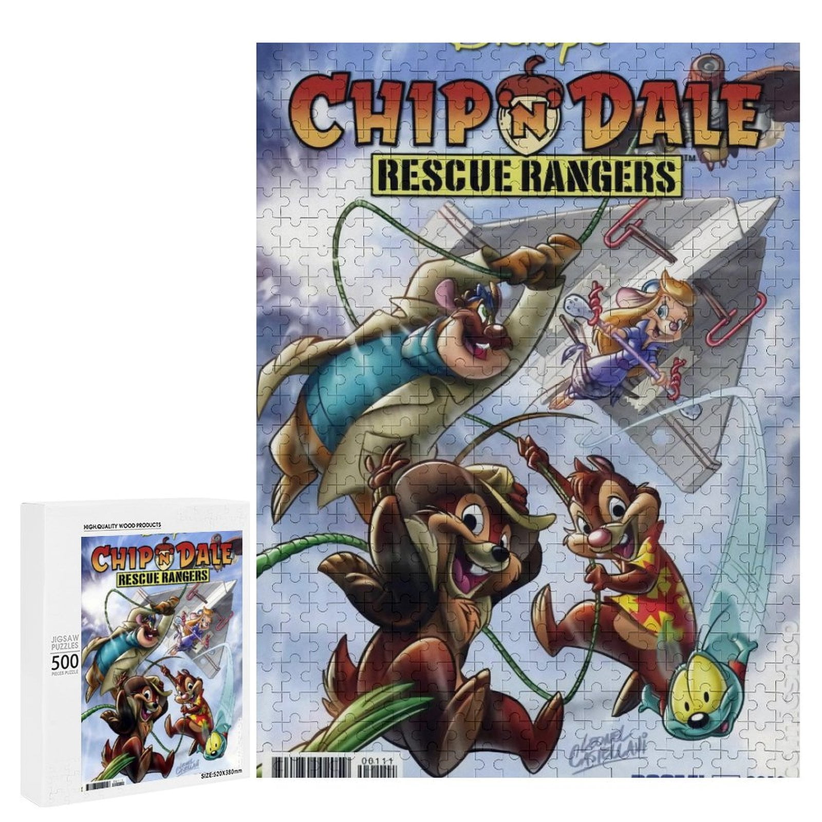 Puzzles for Kids Ages 4-8,Chip 'N Dale Rescue Rangers Group Shot Poster ...