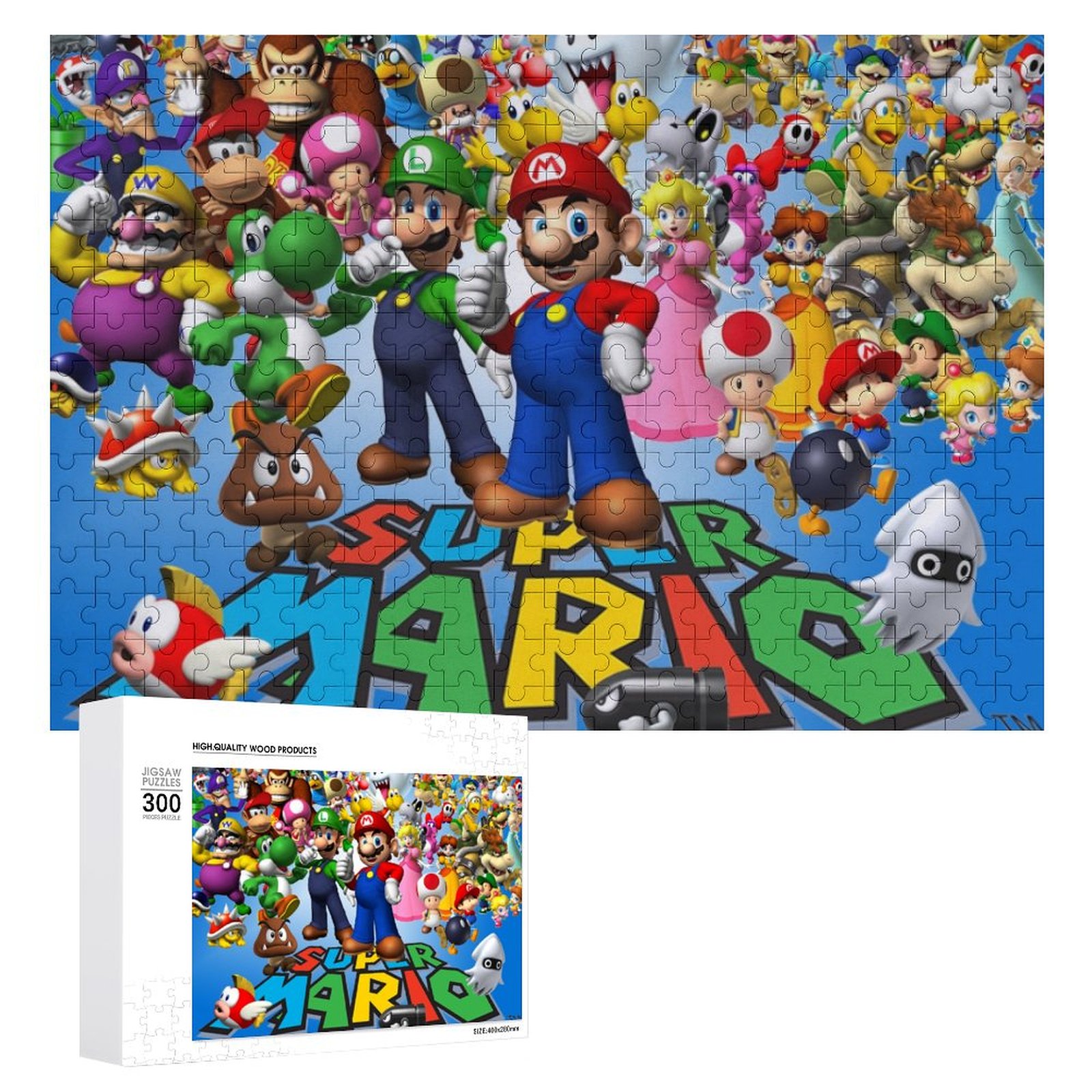 Puzzles for Kids Ages 4-6,Games Fanart Super Mario Bros Puzzles 300 ...