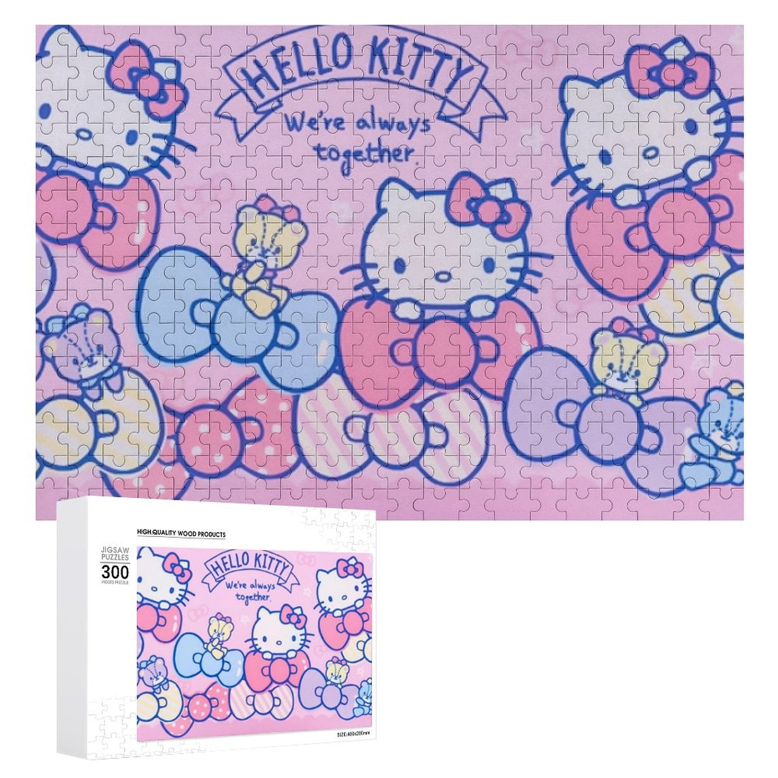 Puzzles for Kids Ages 4-6,HELLO KITTY We're Always Together. Puzzles ...