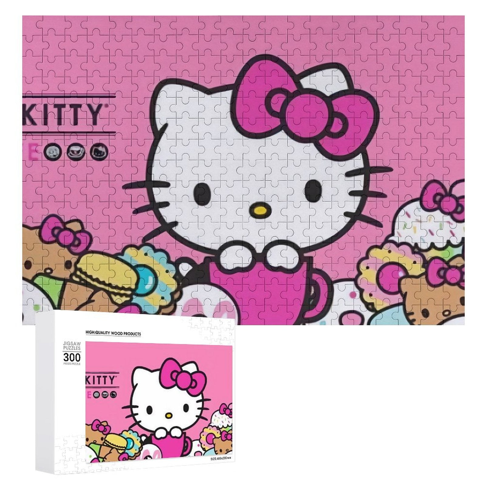 Puzzles for Kids Ages 4-6,Hello Kitty Cafe Puzzles 300 Piece Puzzles ...