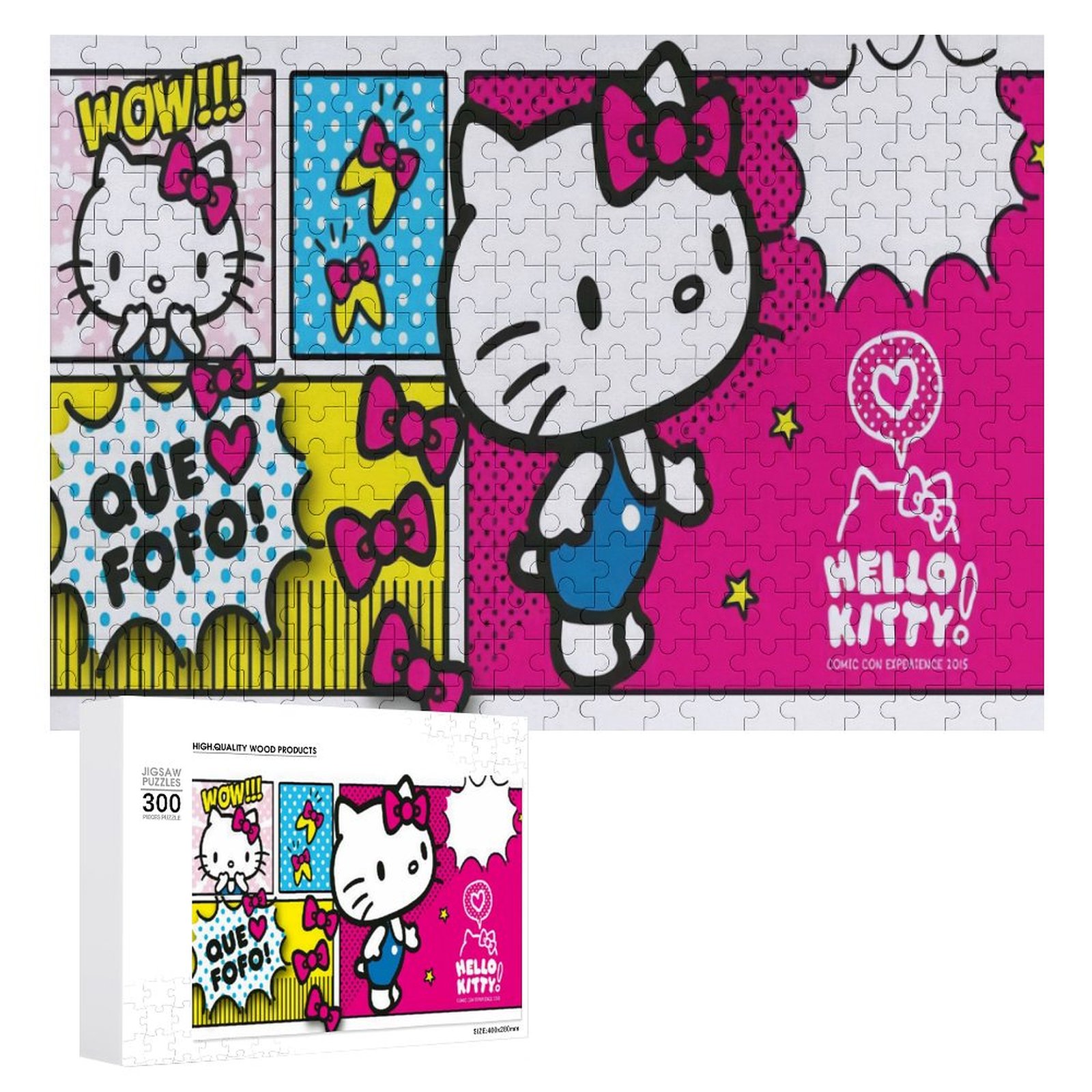 Puzzles for Kids Ages 4-6,Hello Kitty Wow Puzzles 300 Piece Puzzles for ...