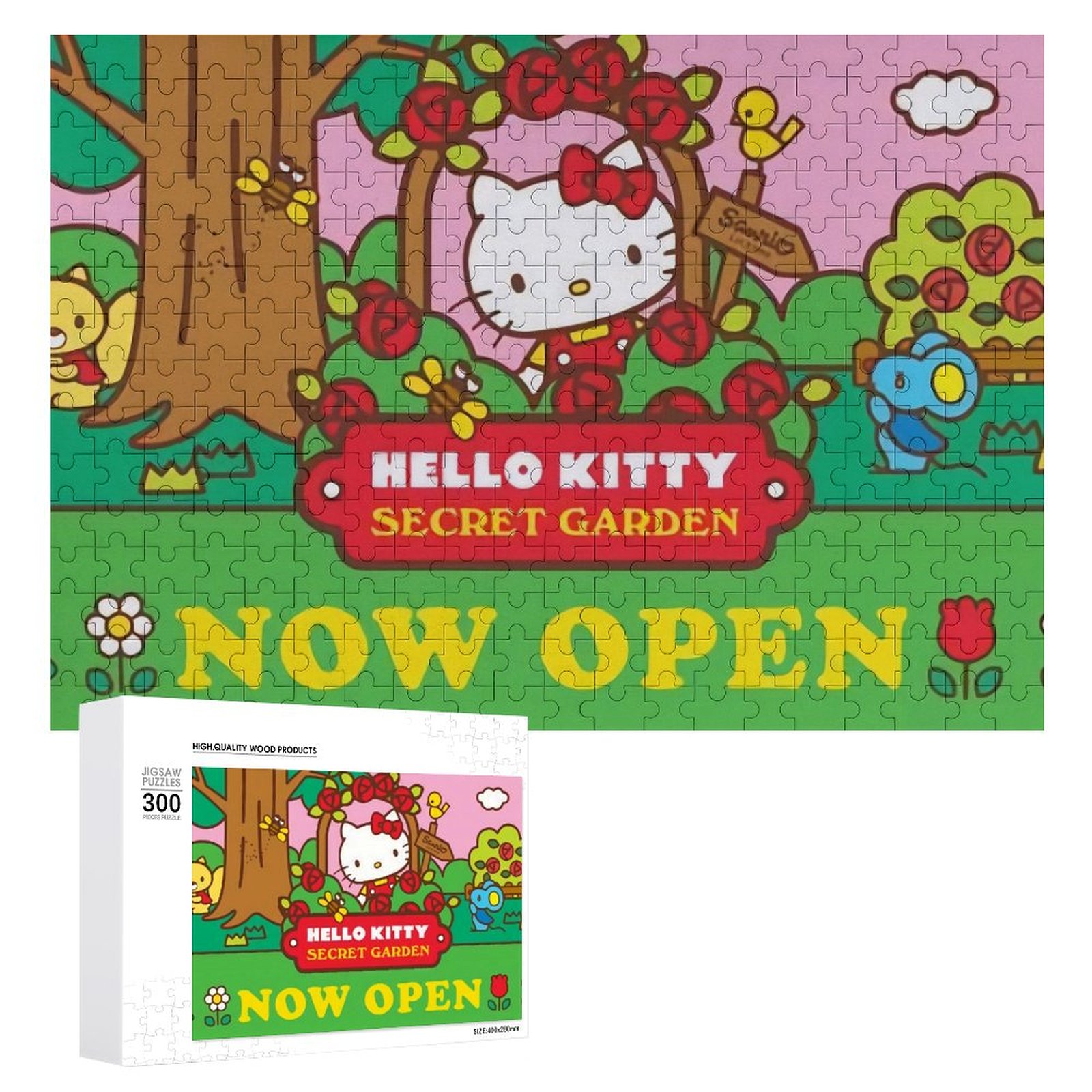 Puzzles for Kids Ages 4-6,M HELLO KITTY SECRET GARDEN NOW OΡΕΝΟ Puzzles ...
