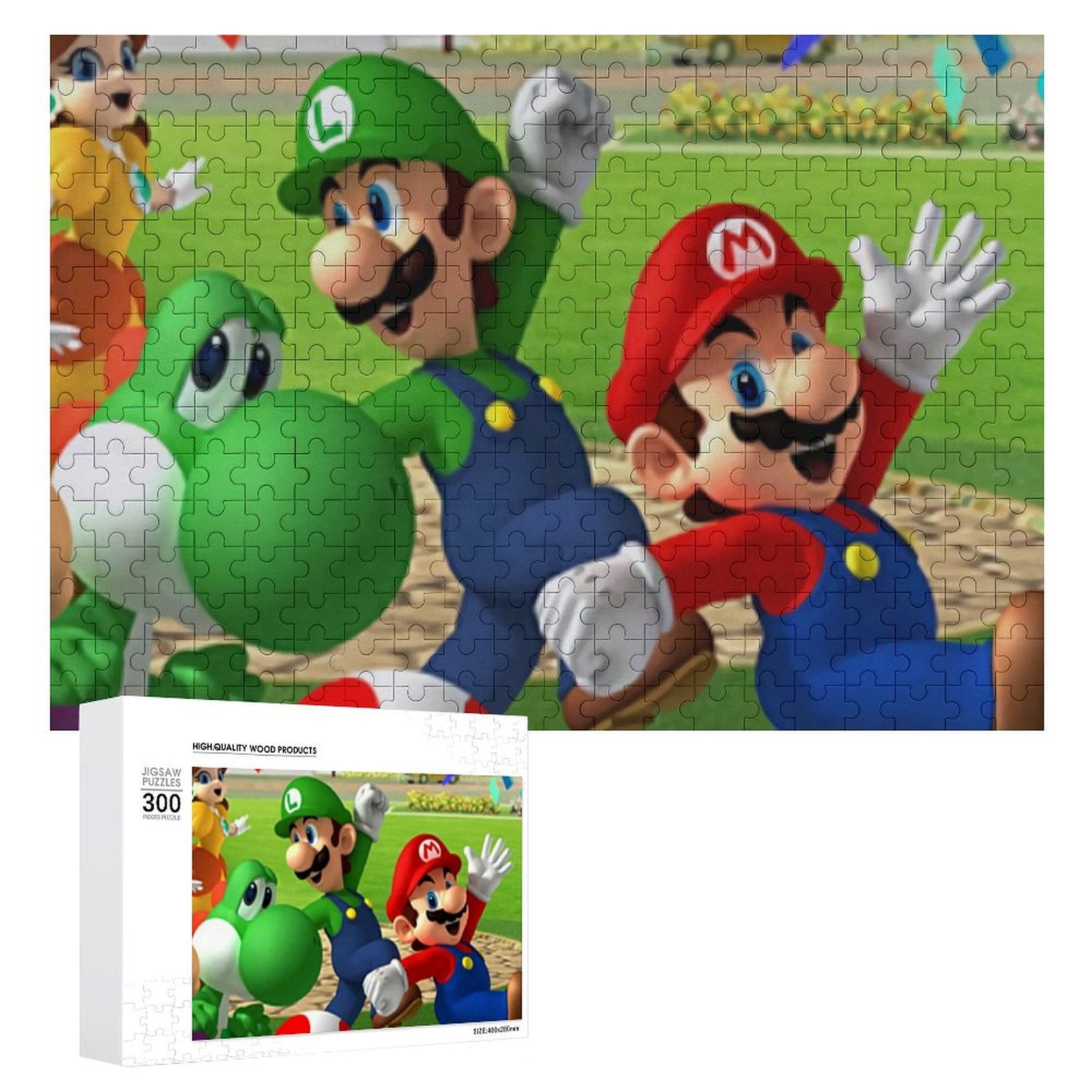 Puzzles for Kids Ages 4-6,Mario And Luigi Performance Puzzles 300 Piece ...