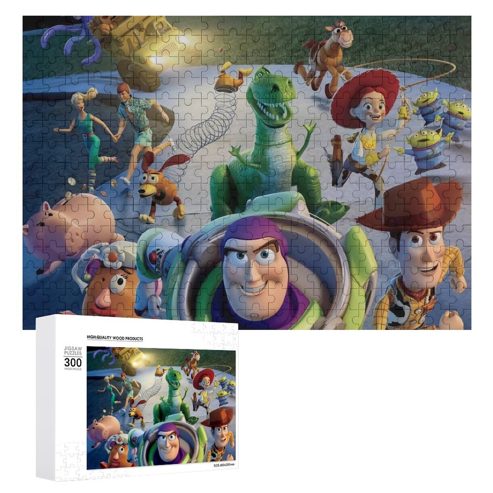 Puzzles for Kids Ages 4-6,Pixar Toy Story Buzz Lightyear Puzzles 300 ...