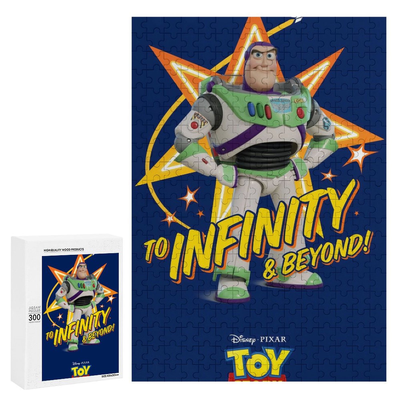 Puzzles for Kids Ages 4-6,Pixar Toy Story Buzz Lightyear TO INFINITY ...
