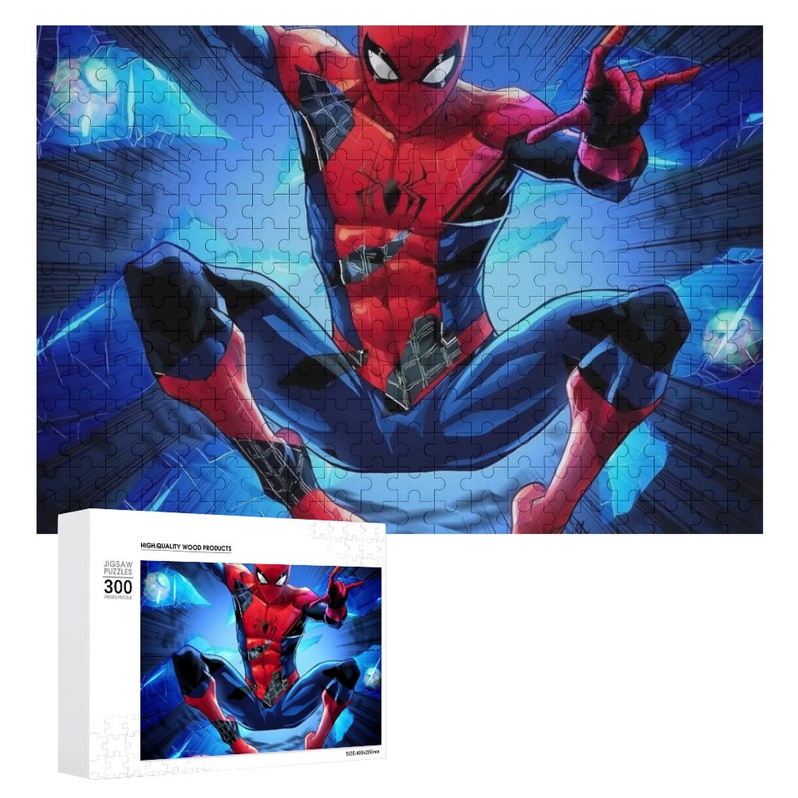 Puzzles for Kids Ages 4-6,Spider-Man Fragments. Puzzles 300 Piece ...