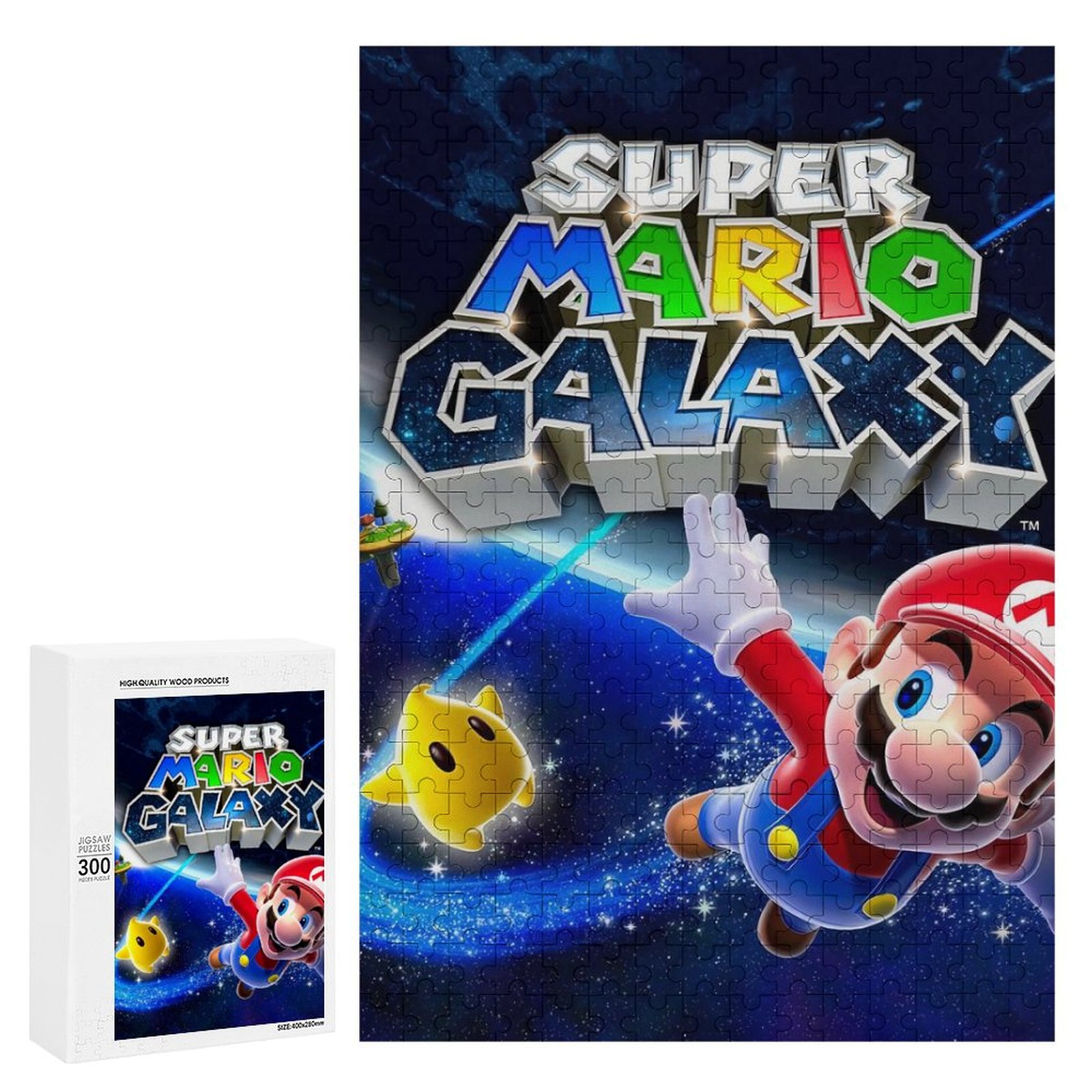 Puzzles for Kids Ages 4-6,Super Mario GALAXY Puzzles 300 Piece Puzzles ...
