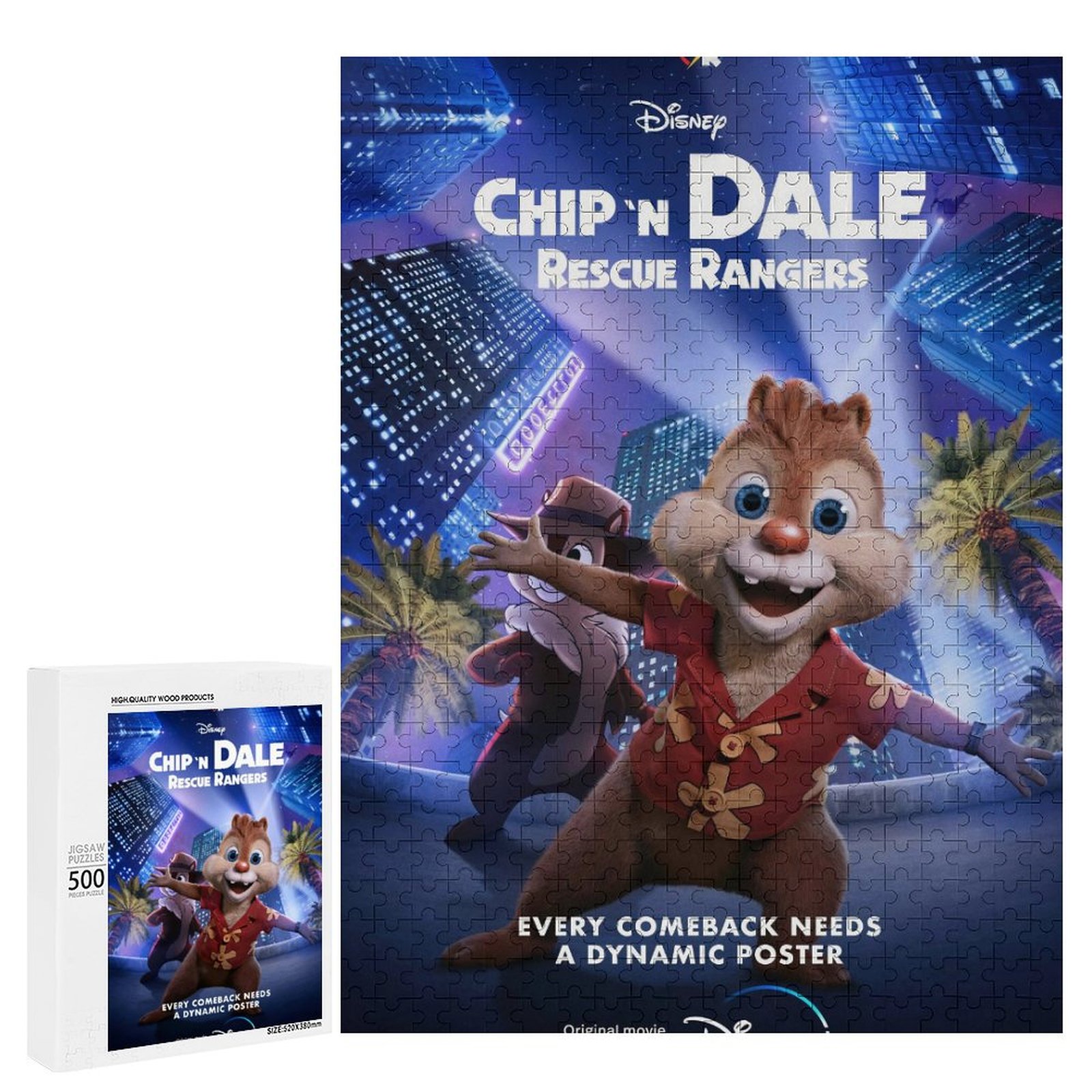Puzzles for Kids Ages 4-8,Chip 'N Dale Rescue Rangers Group Shot Poster ...