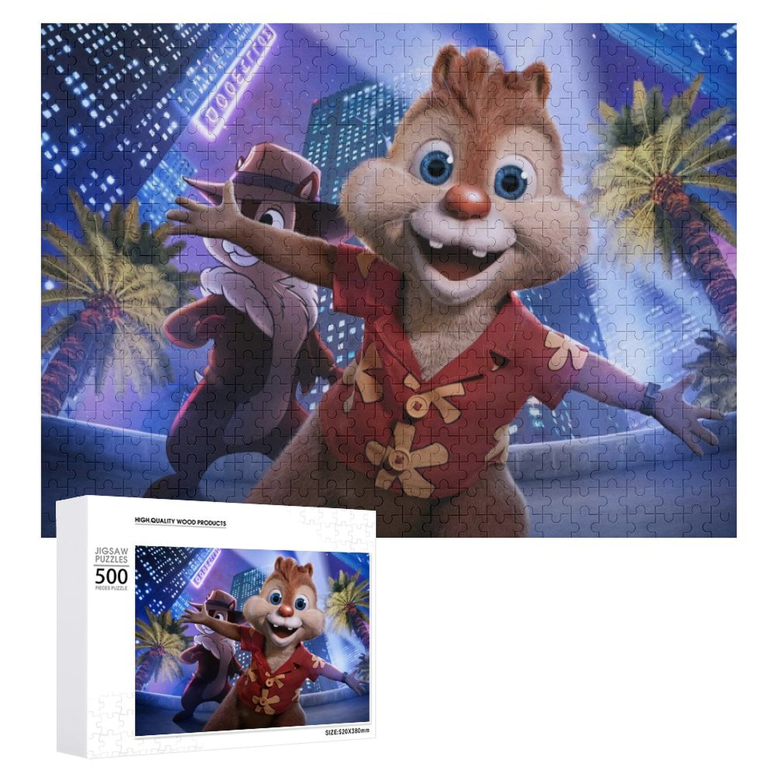 Puzzles for Kids Ages 4-8,Chip 'N Dale Rescue Rangers Group Shot Poster ...