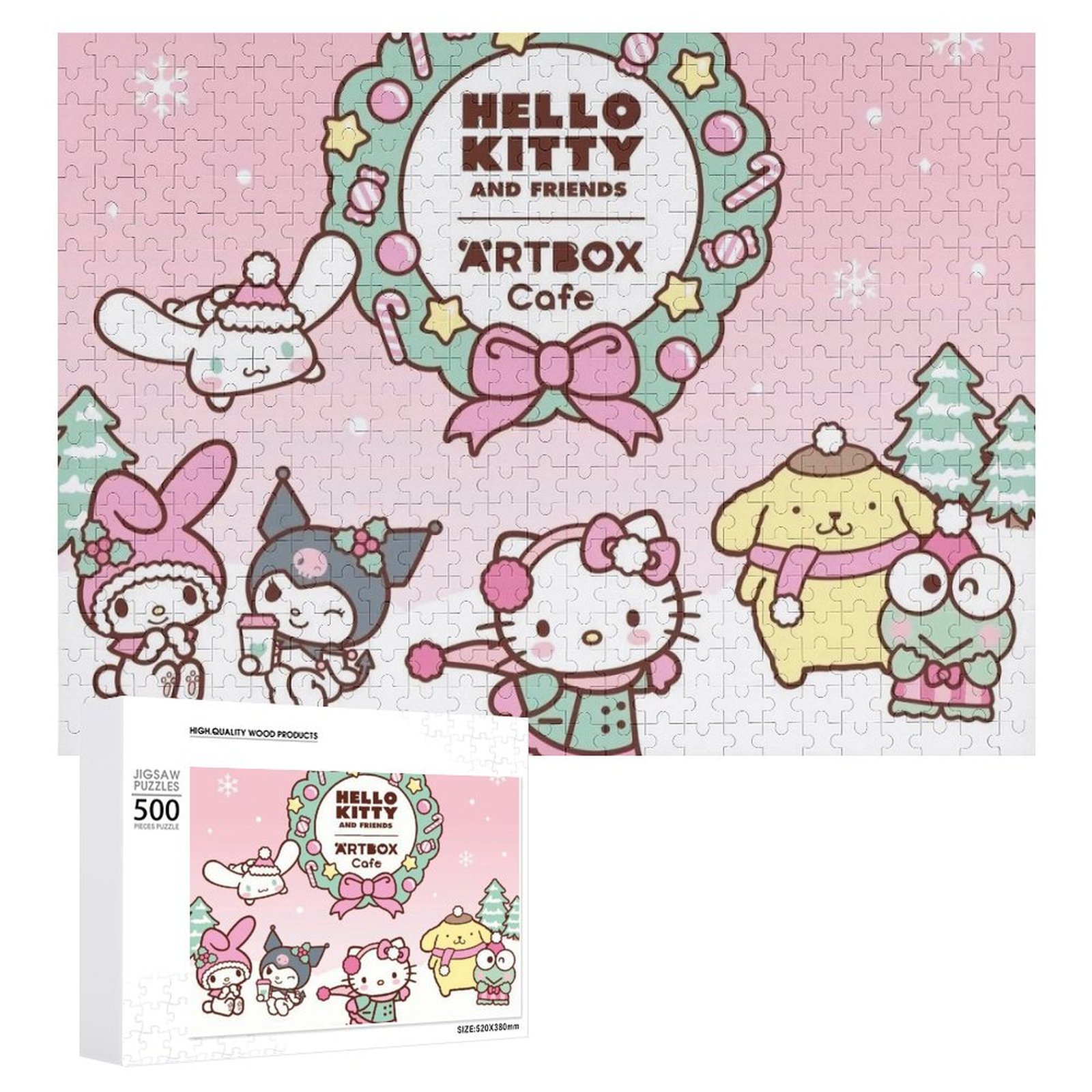 Puzzles for Kids Ages 4-8,Hello Kitty And Friends X Artbox Cafe Puzzles ...