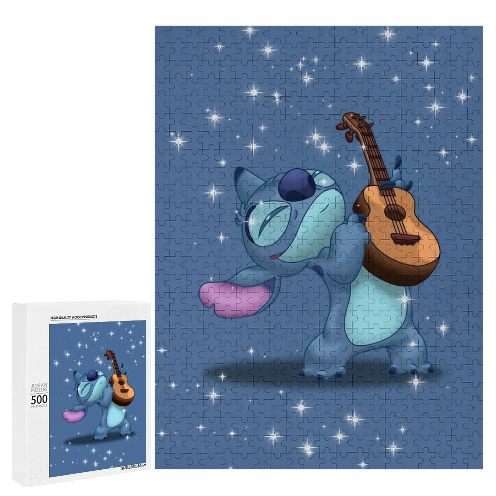 Puzzles for Kids Ages 4-8,Lilo & Stitch Iconic Elvis Stitch Ready ...