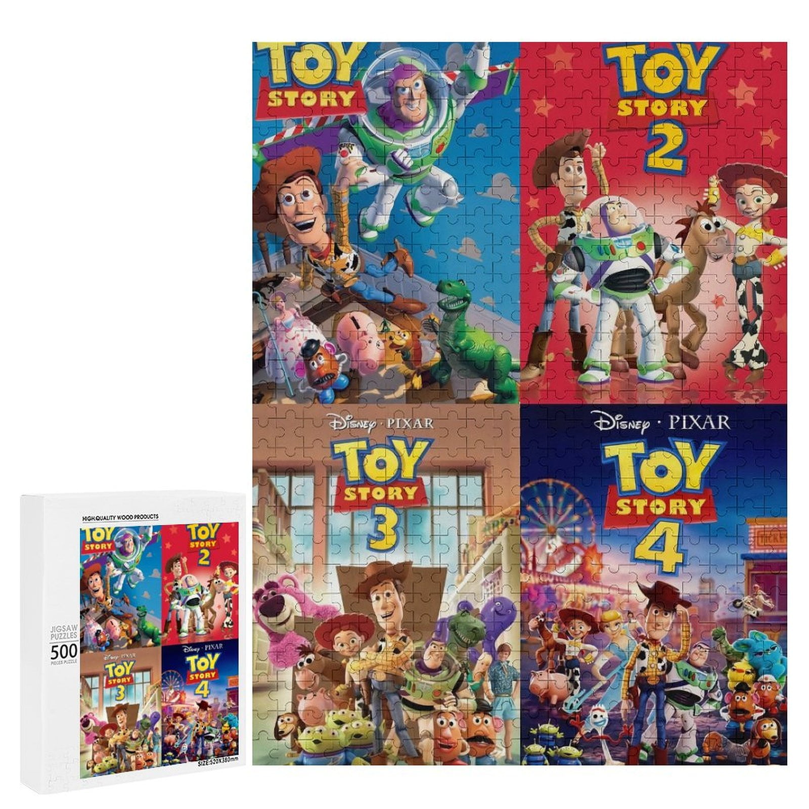 Puzzles for Kids Ages 4-8,POSTER STOP ONLINE Toy Story Pixar Movie ...