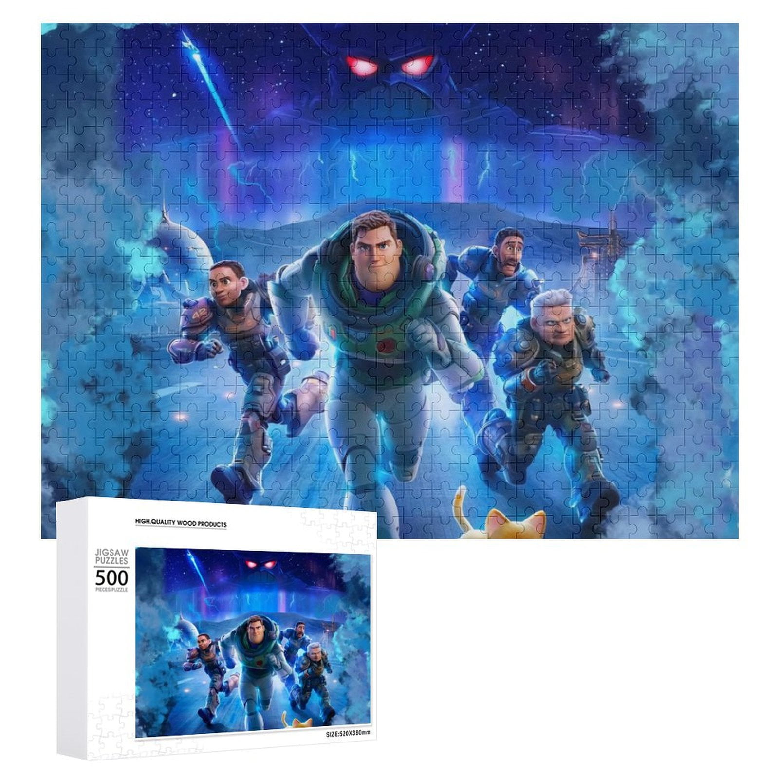 Puzzles for Kids Ages 4-8,Pixar Toy Story Buzz Lightyear Puzzles 500 ...