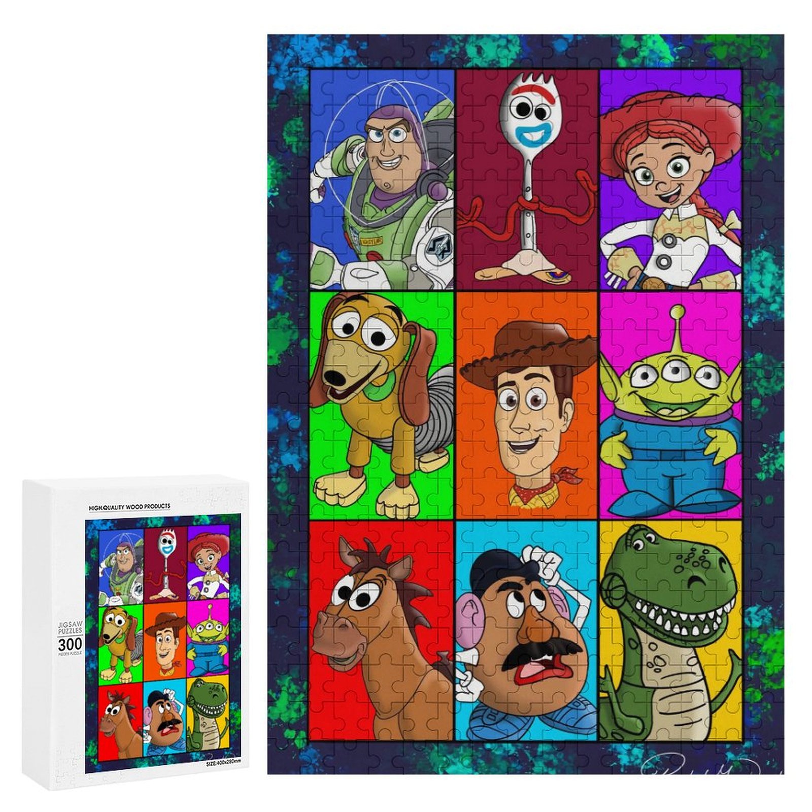 Puzzles for Kids Ages 4-6,Pixar Toy Story Buzz Lightyear Schematics ...