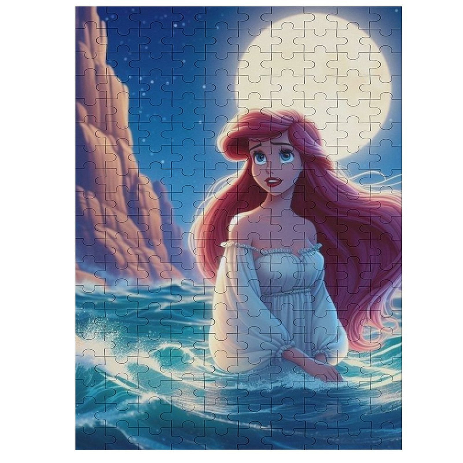 Puzzles for Kids Ariel The Little Mermaid (1) Cartoon Puzzle for Girls ...