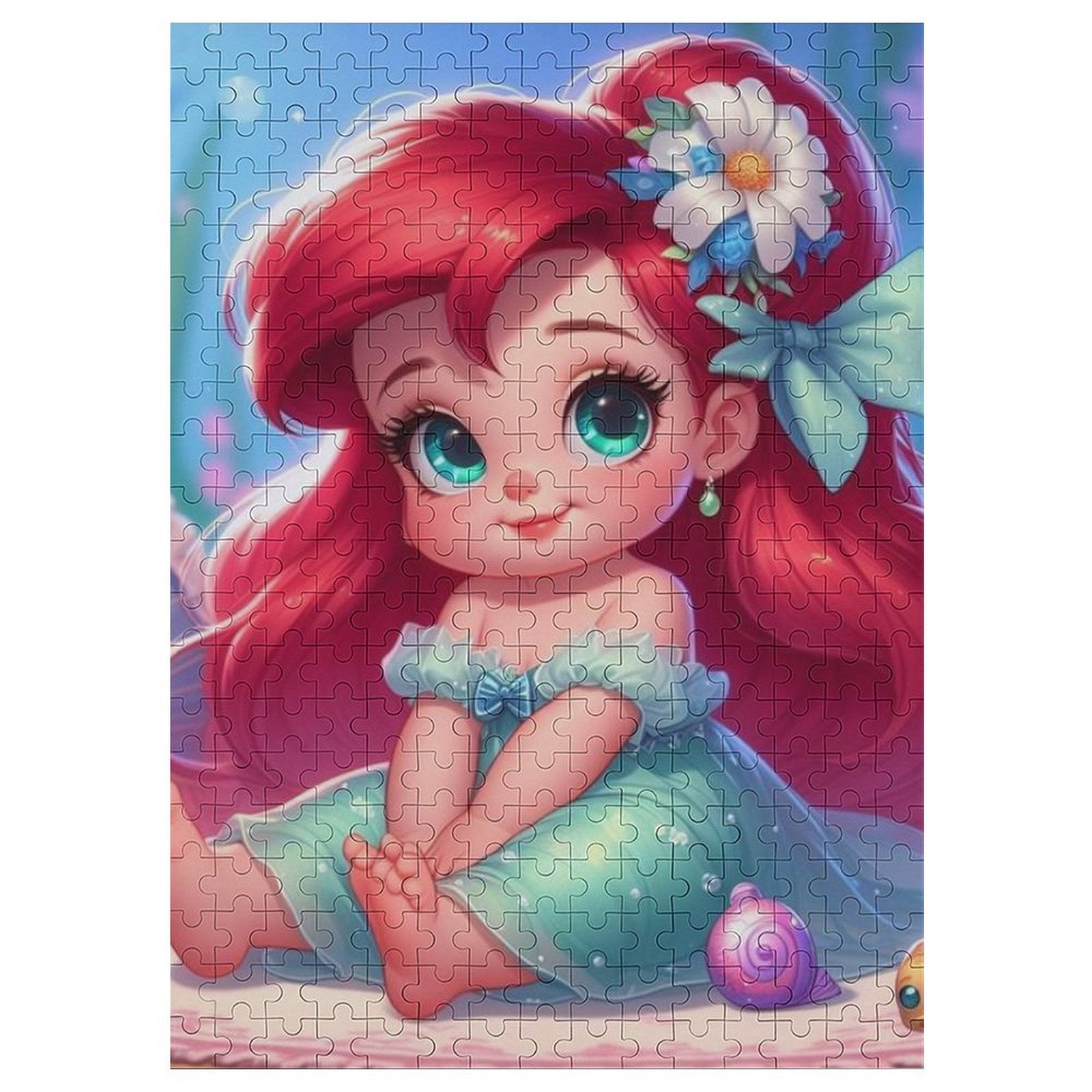 Puzzles for Kids Ariel The Little Mermaid (1) Cartoon Puzzle for Girls ...