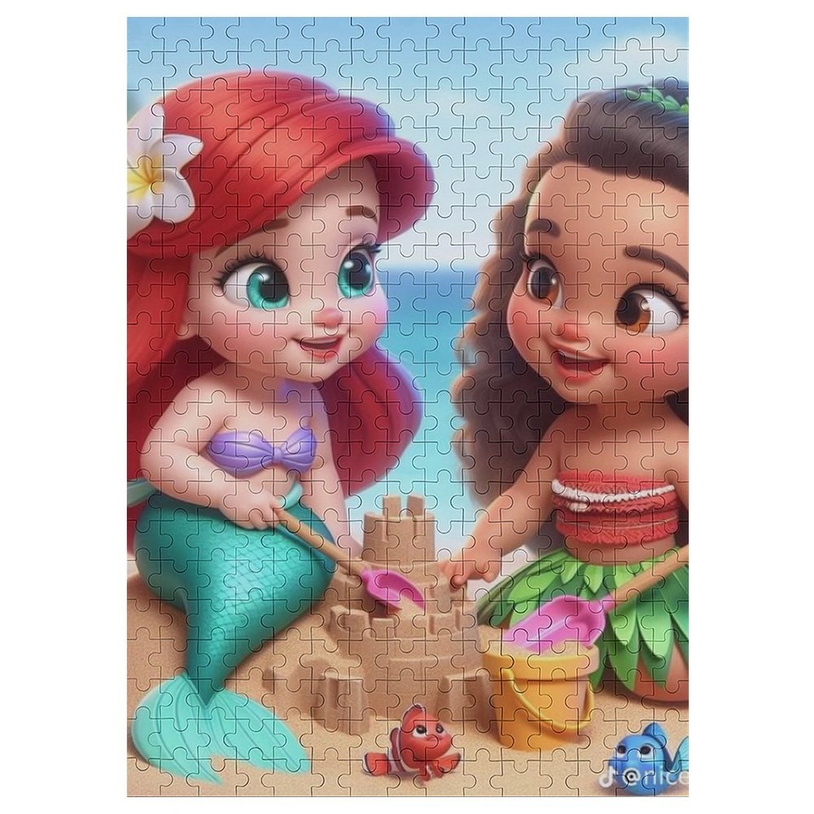 Puzzles for Kids Ariel The Little Mermaid (1) Cartoon Puzzle for Girls ...