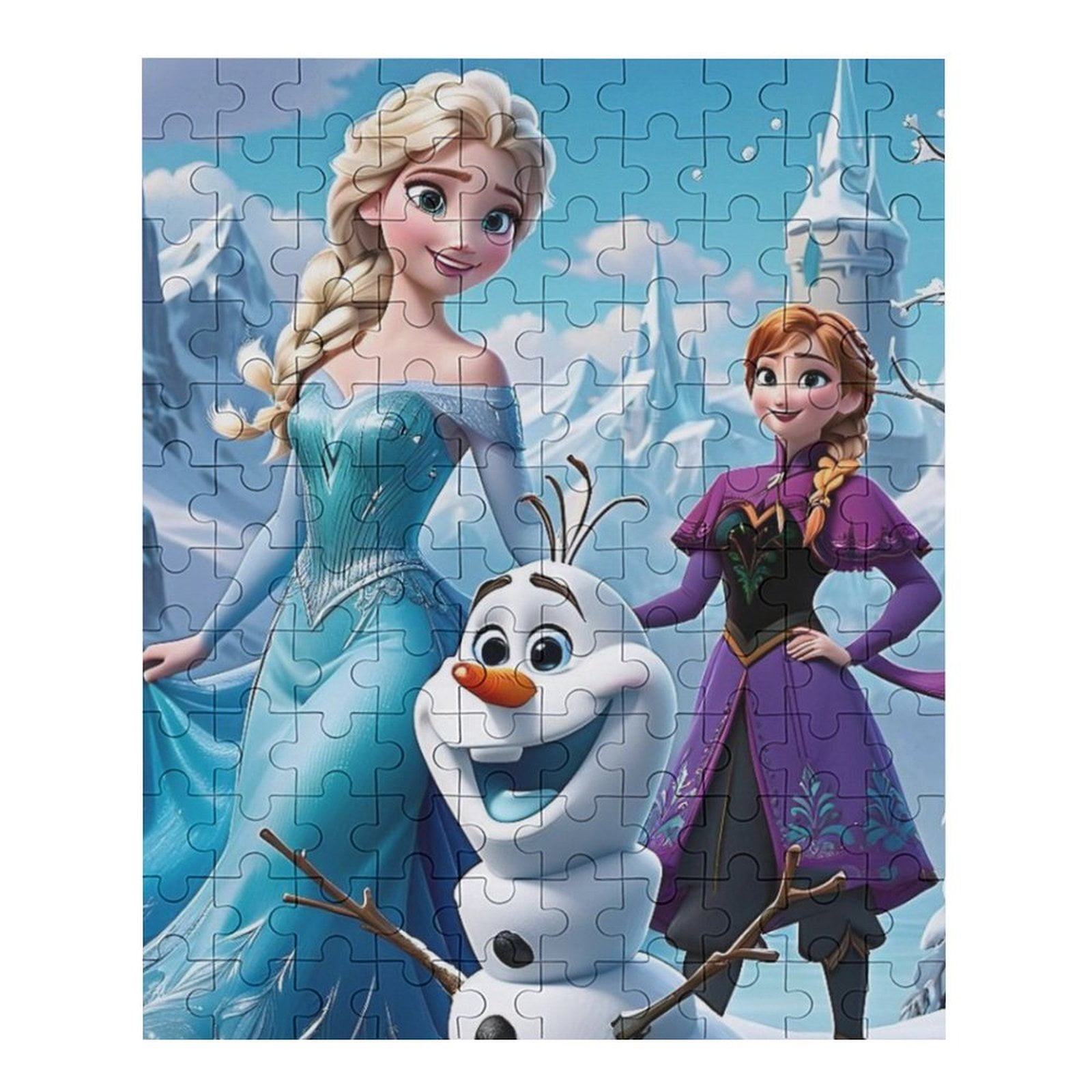 Puzzles for Kids Frozen Cartoon Puzzle for Girls Boys Age 6-8 8-10 10 ...