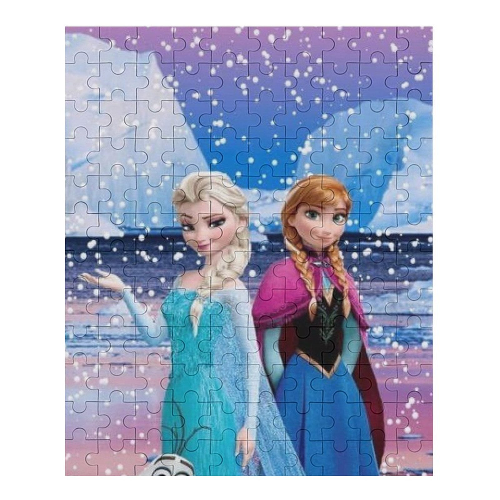 Puzzles for Kids Frozen Elsa Cartoon Puzzle for Girls Boys Age 6-8 8-10 ...