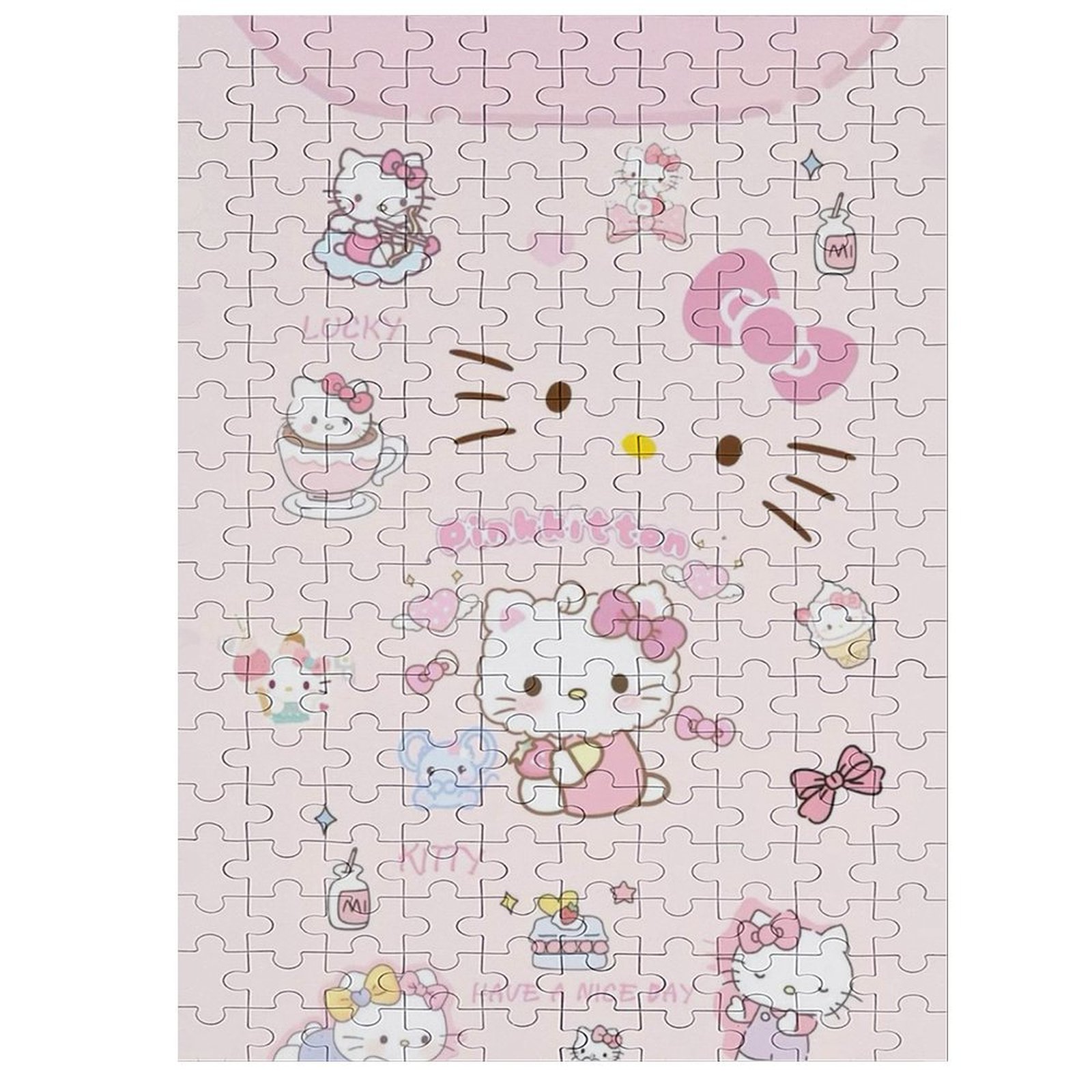 Puzzles for Kids Hello Kitty Cartoon Puzzle for Girls Boys Age 6-8 8-10 ...
