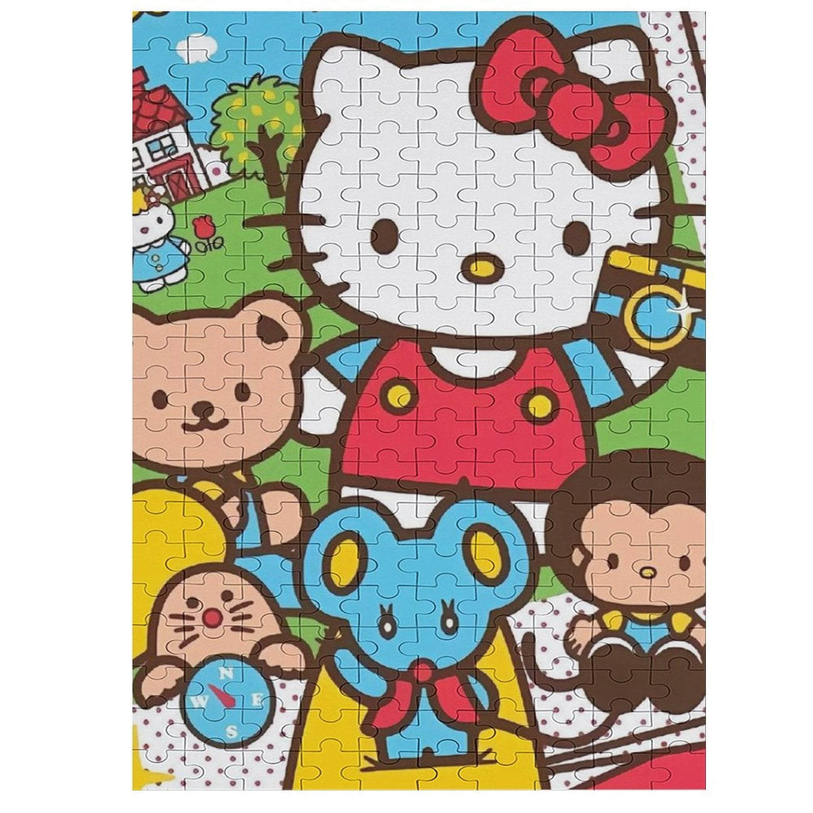 Puzzles for Kids Hello Kitty Cartoon Puzzle for Girls Boys Age 6-8 8-10 ...