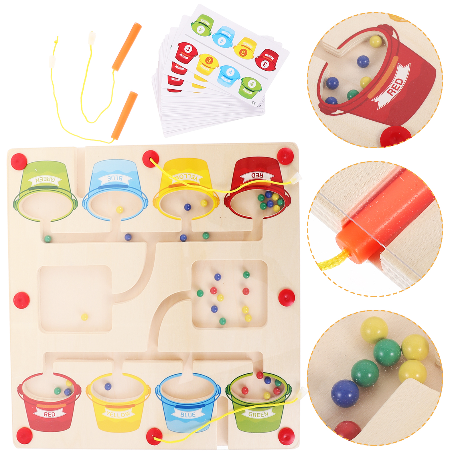 Puzzles Kids Plaything Toys for Kids Learning Colors Toys Magnetic ...