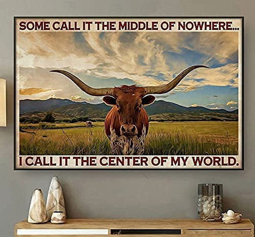 Puzzles Texas Longhorn Bull DHF10 God Made AER I Call It Horizontal ...