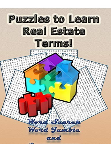 Pre-Owned Puzzles To Learn Real Estate Terms!: Learn Real Estate ...
