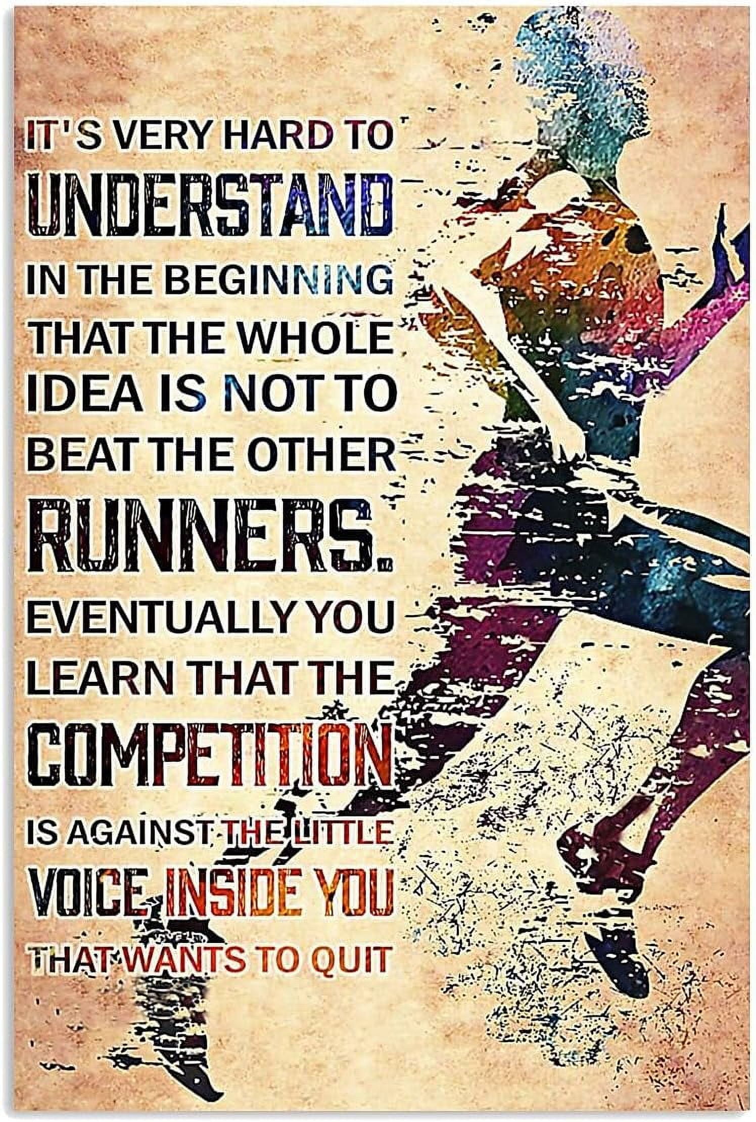 Puzzles for Wall Decor Runners Running Competition Jigsaw Puzzle Wooden ...