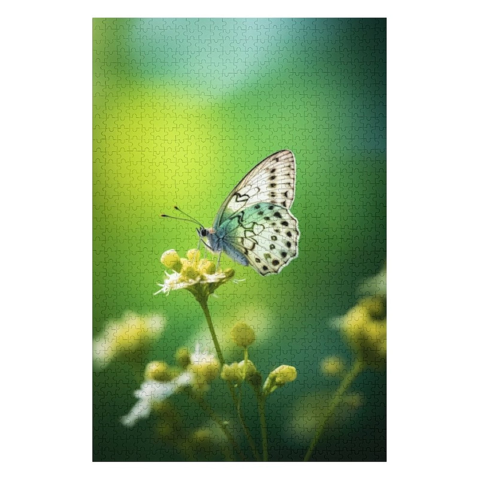 Puzzles for Adults 1000 Pieces - Beautiful Butterfly Nature Funny ...