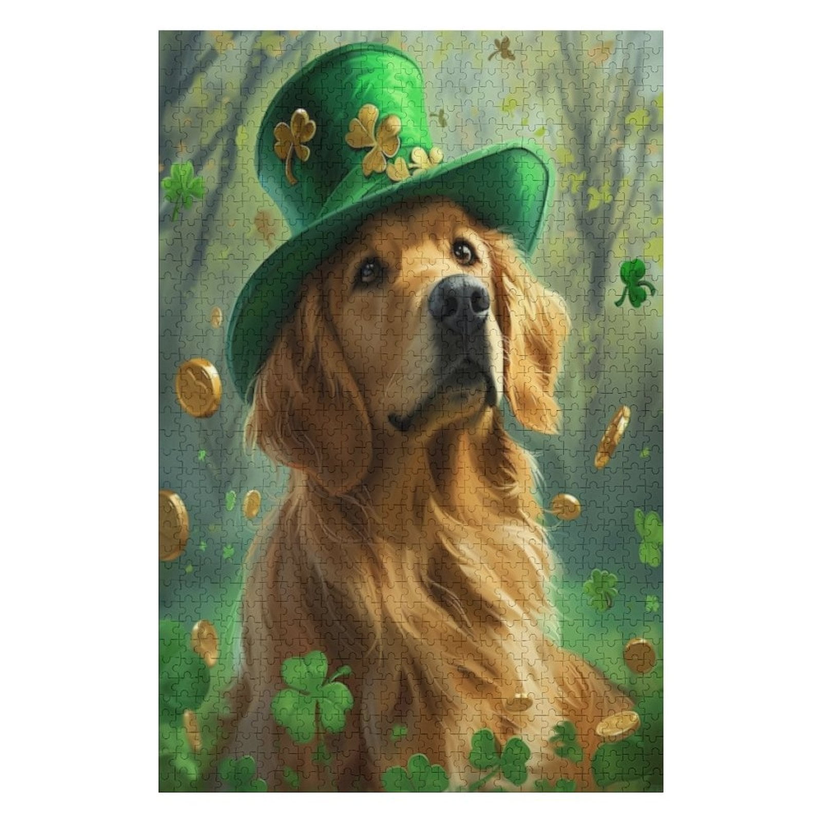 Puzzles for Adults 1000 Pieces - Clover Leaves Funny Jigsaw Puzzles ...