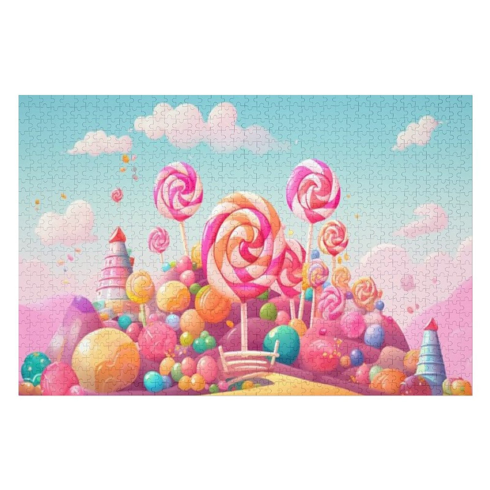 Puzzles for Adults 1000 Pieces - Sweet Fantasy World Puzzles for Family ...